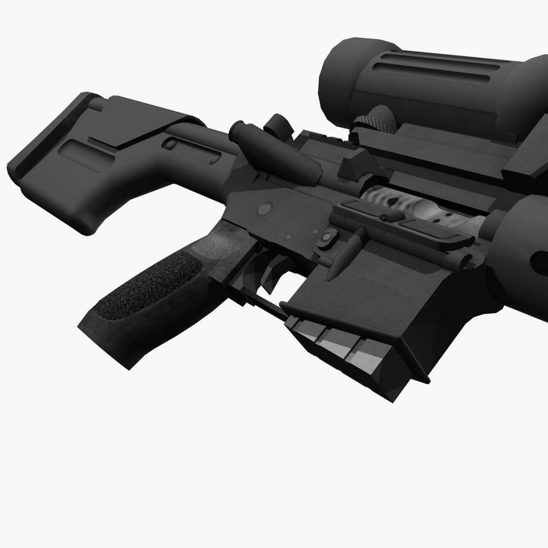 3d Xm15 Rifle