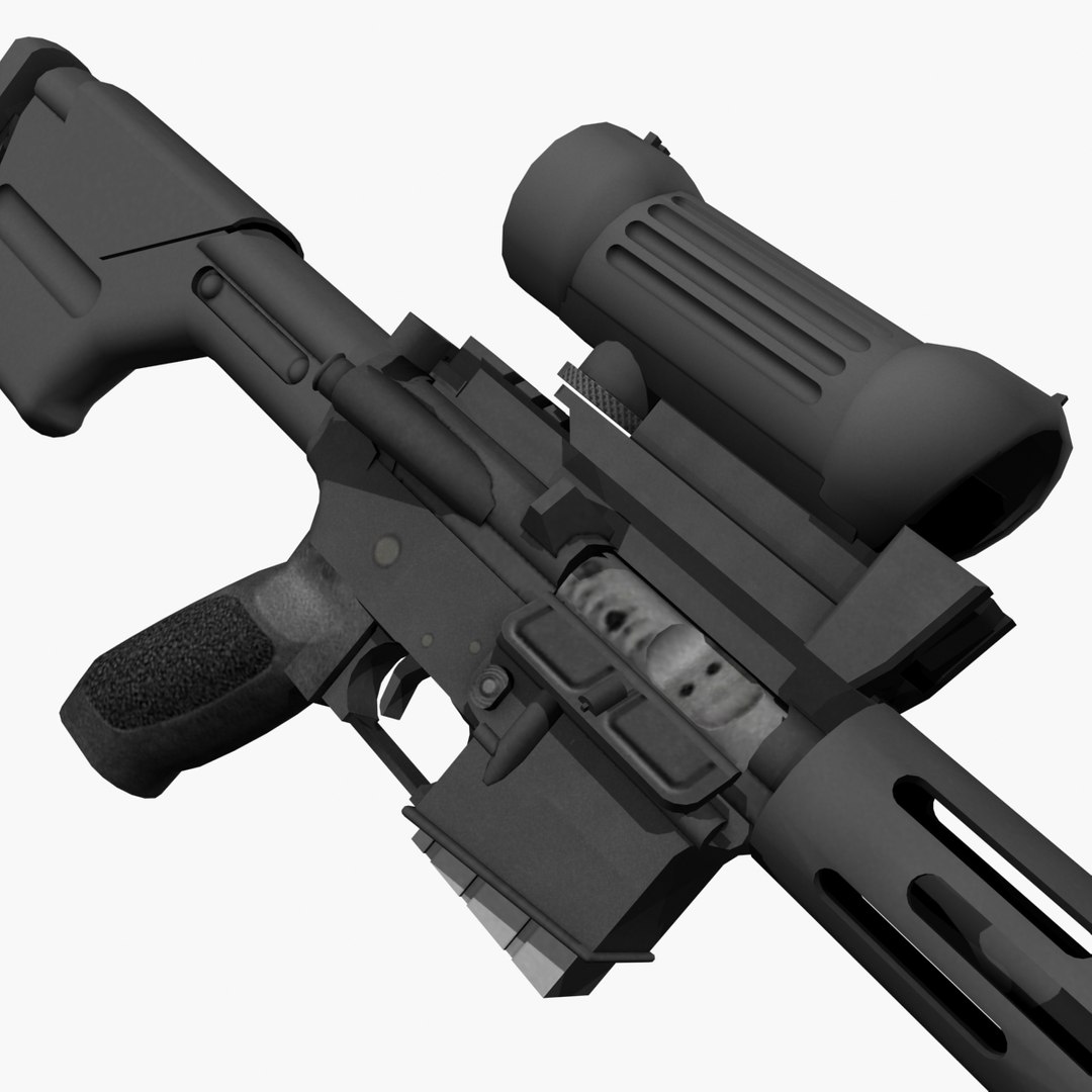 3d Xm15 Rifle