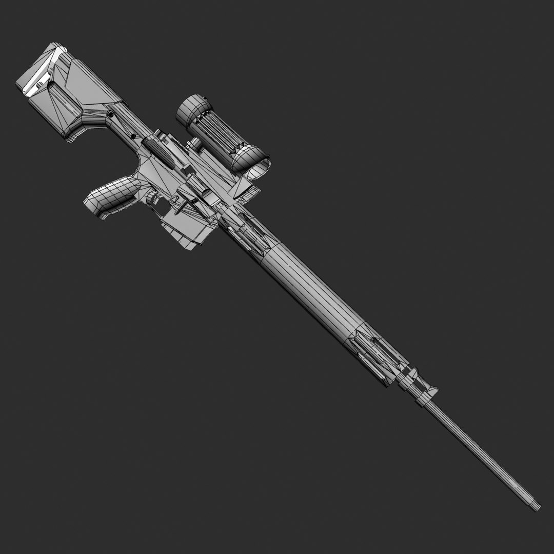 3d Xm15 Rifle