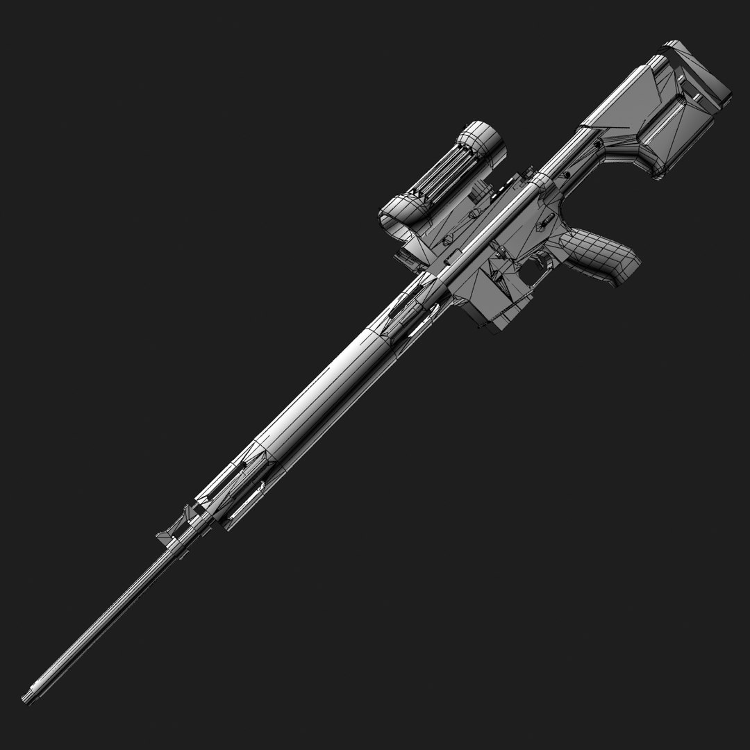 3d Xm15 Rifle