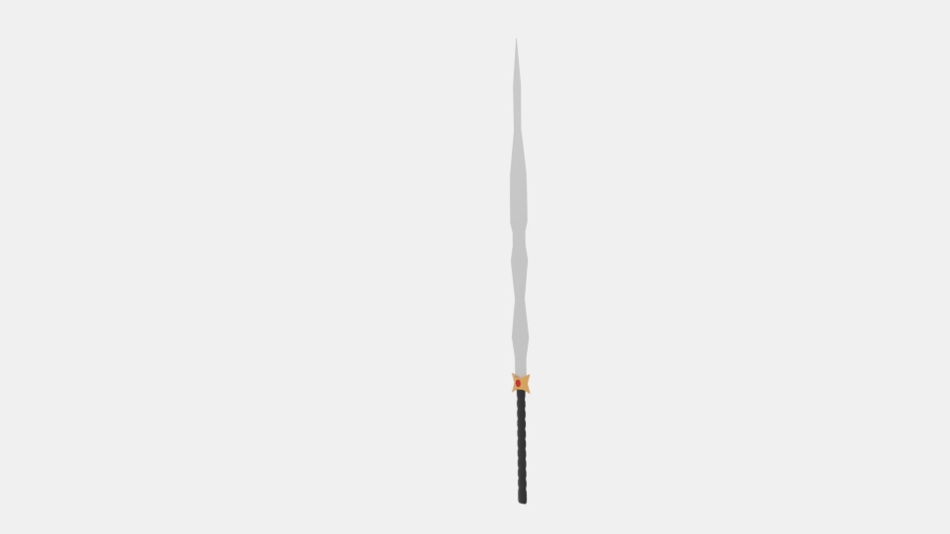 sword curve 3d 3ds