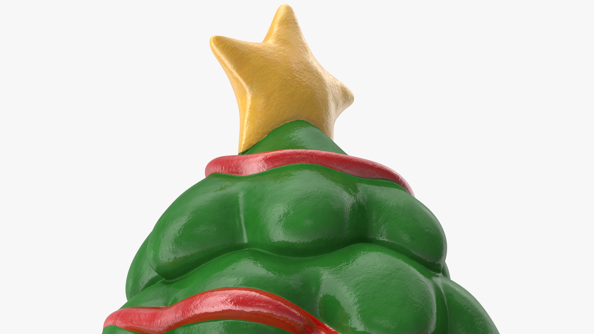 3D Christmas Tree Figurine 3 Model - TurboSquid 1500382