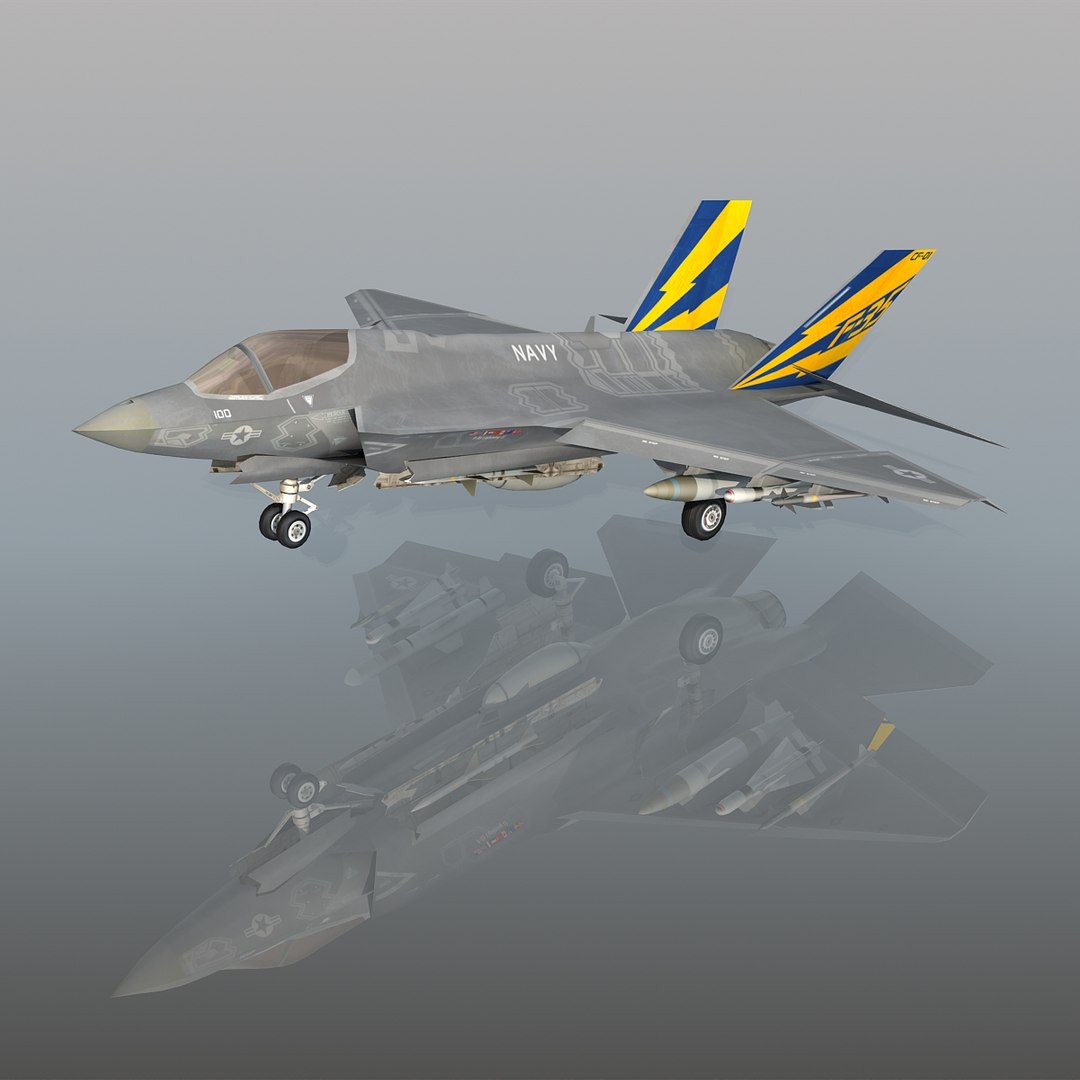 c lightning ii 3d max