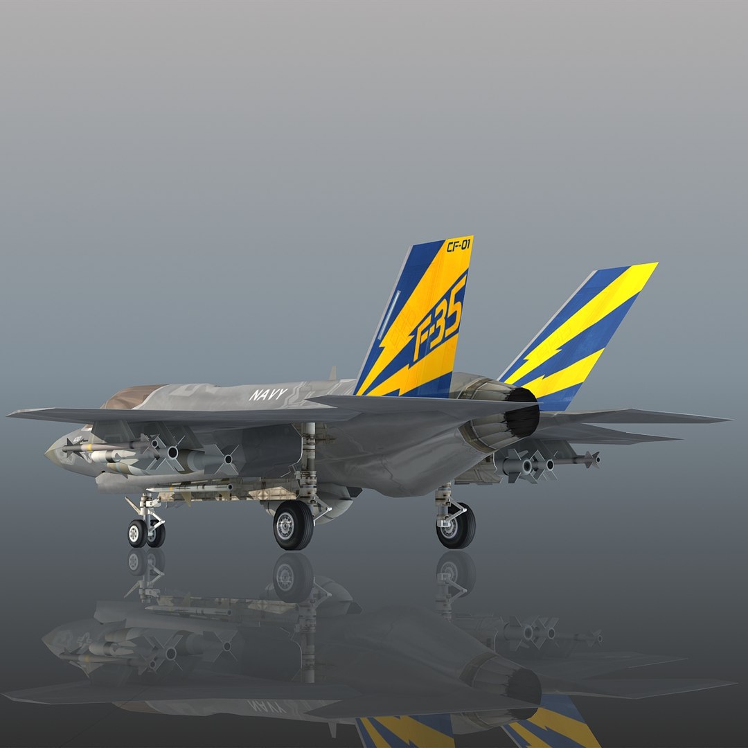 c lightning ii 3d max