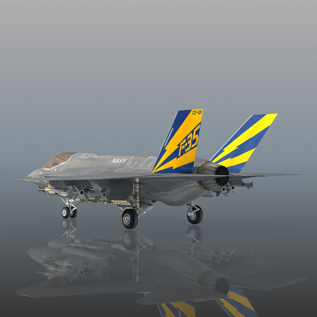 c lightning ii 3d max