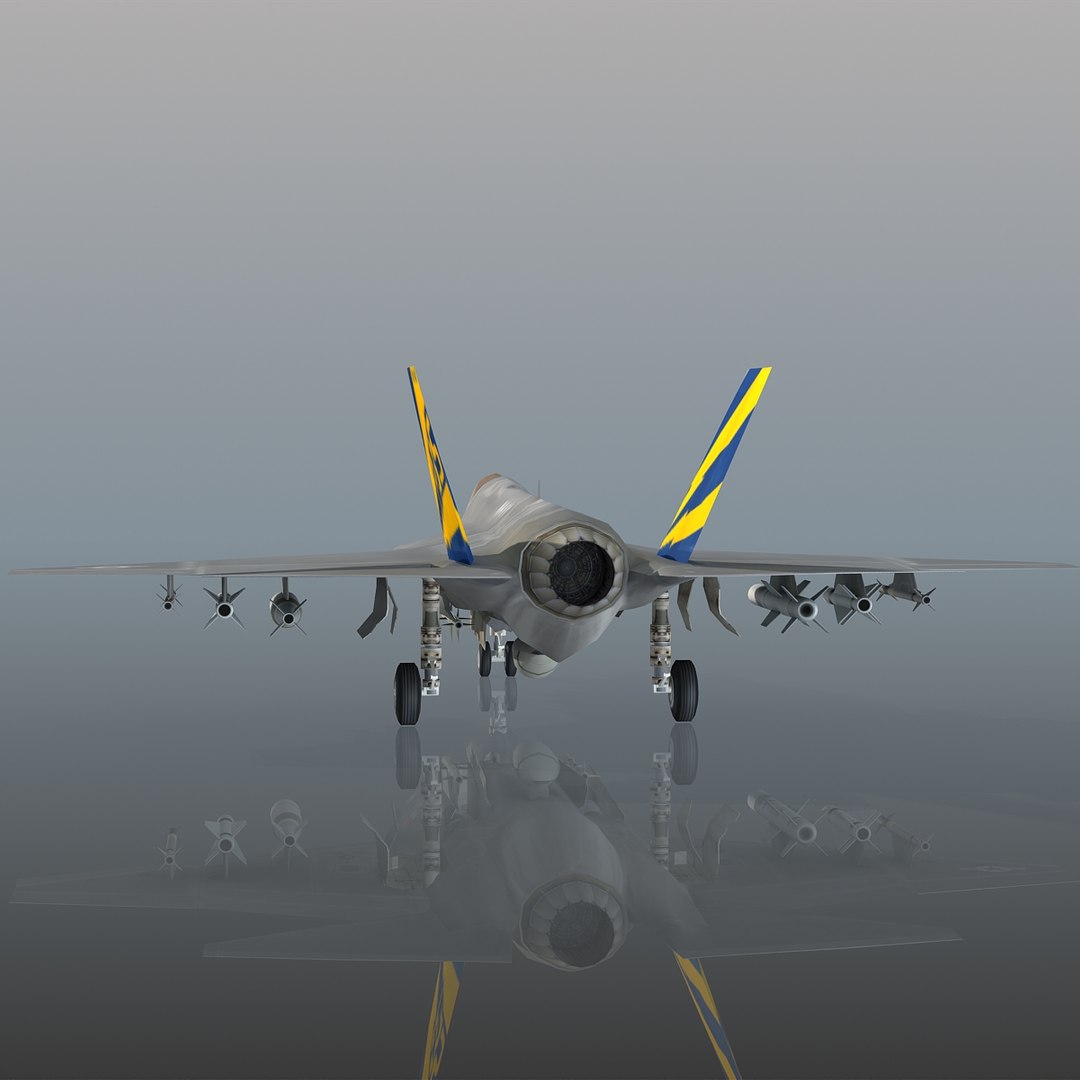 c lightning ii 3d max