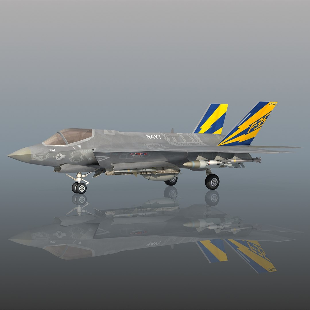 c lightning ii 3d max