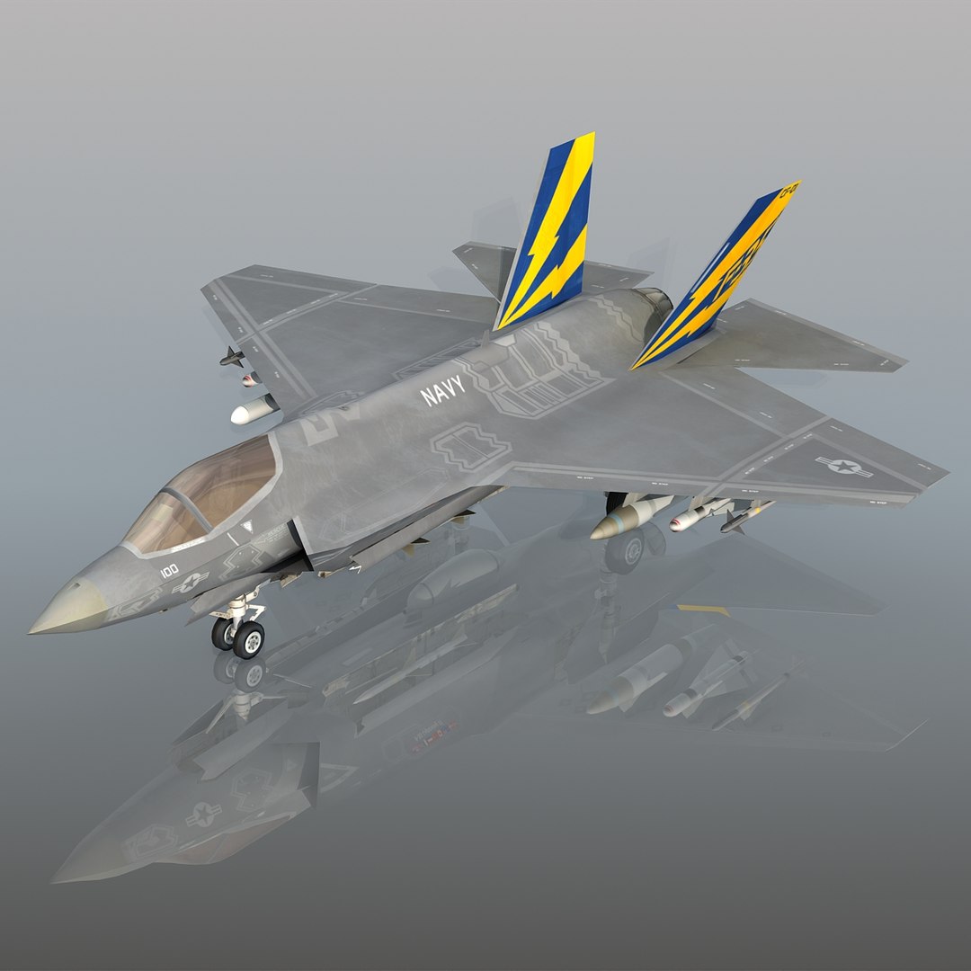 c lightning ii 3d max