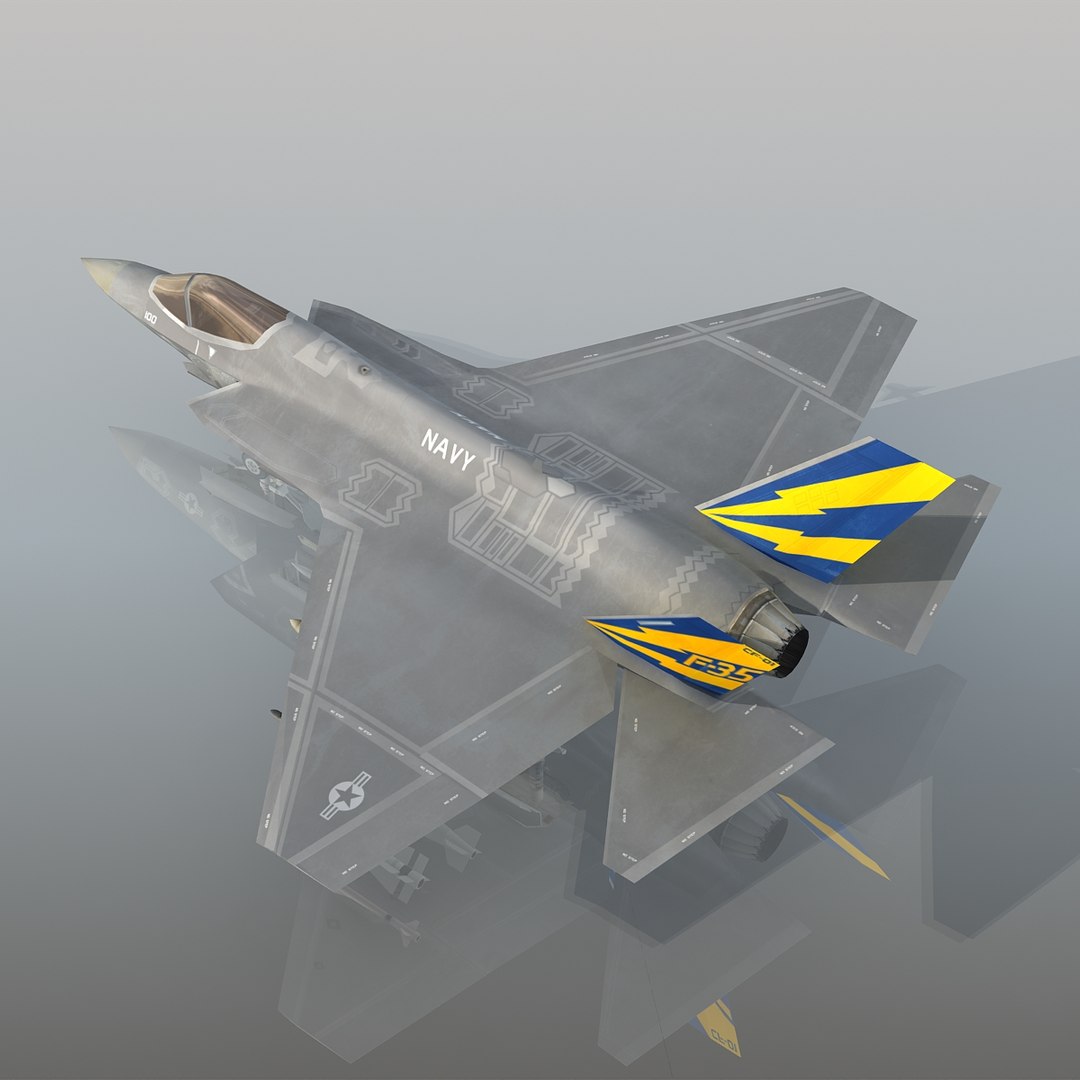 c lightning ii 3d max