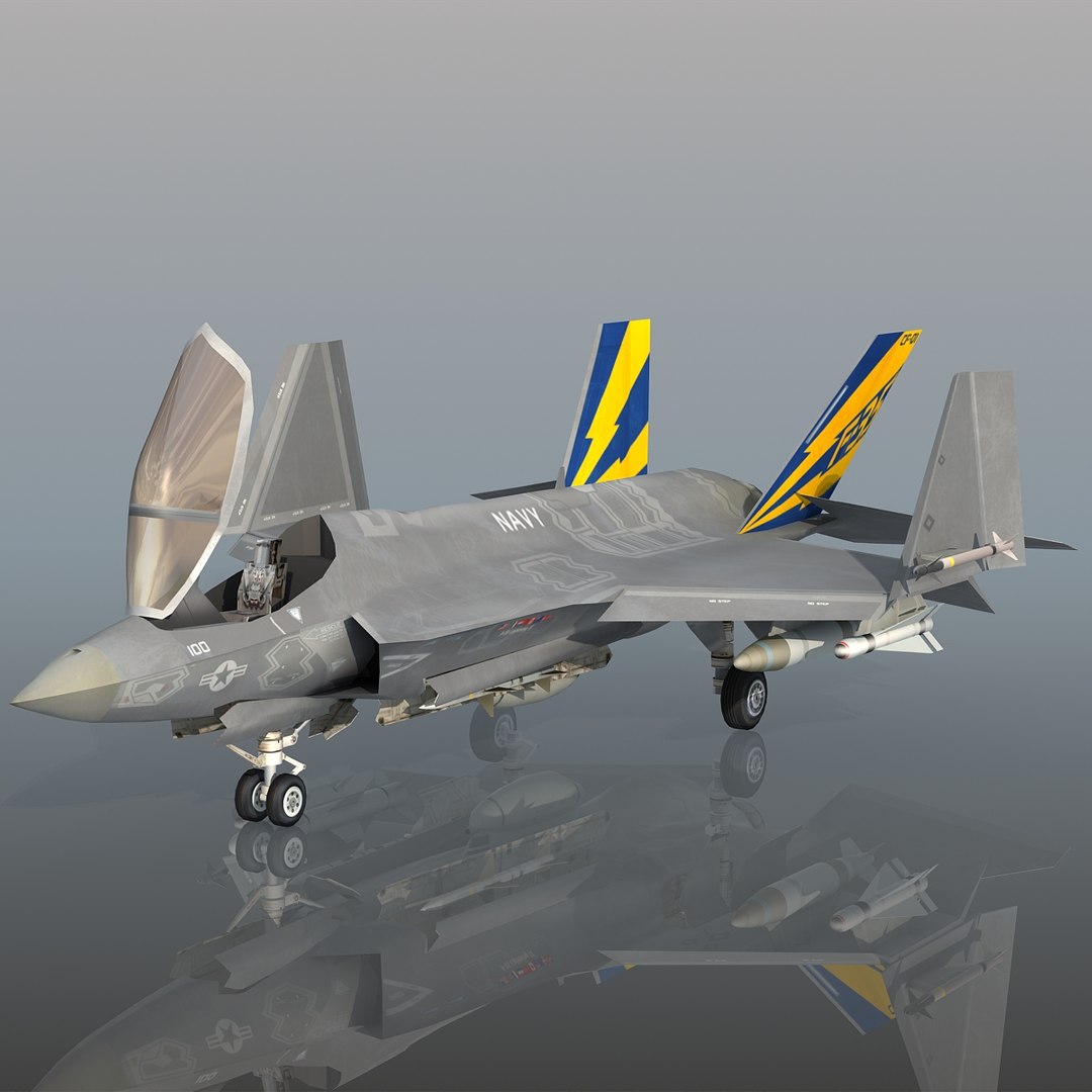 c lightning ii 3d max