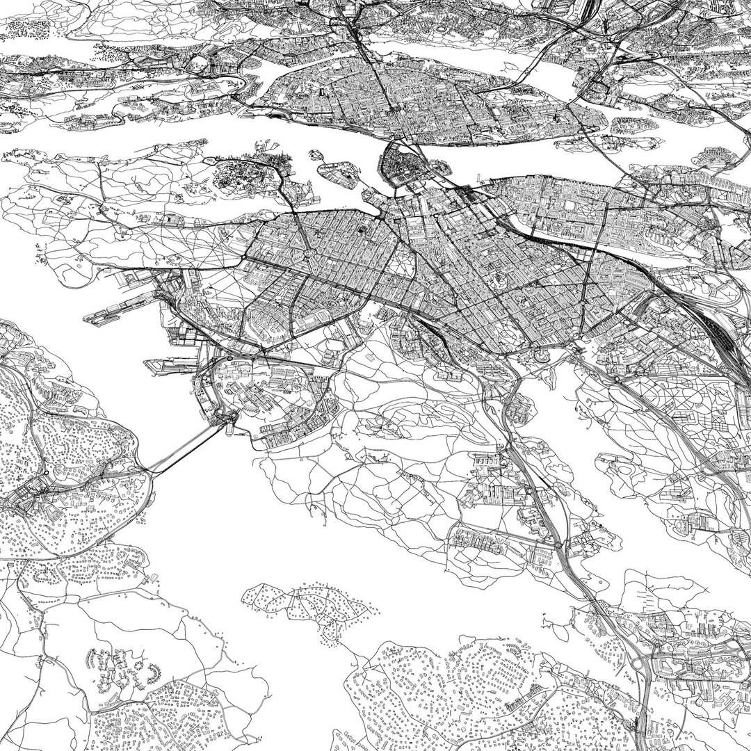 3D Stockholm Sweden - City And Urban Model - TurboSquid 2275838