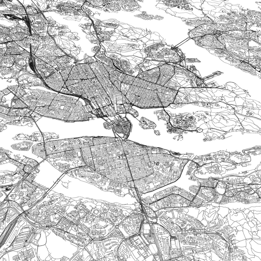 3D Stockholm Sweden - City And Urban Model - TurboSquid 2275838