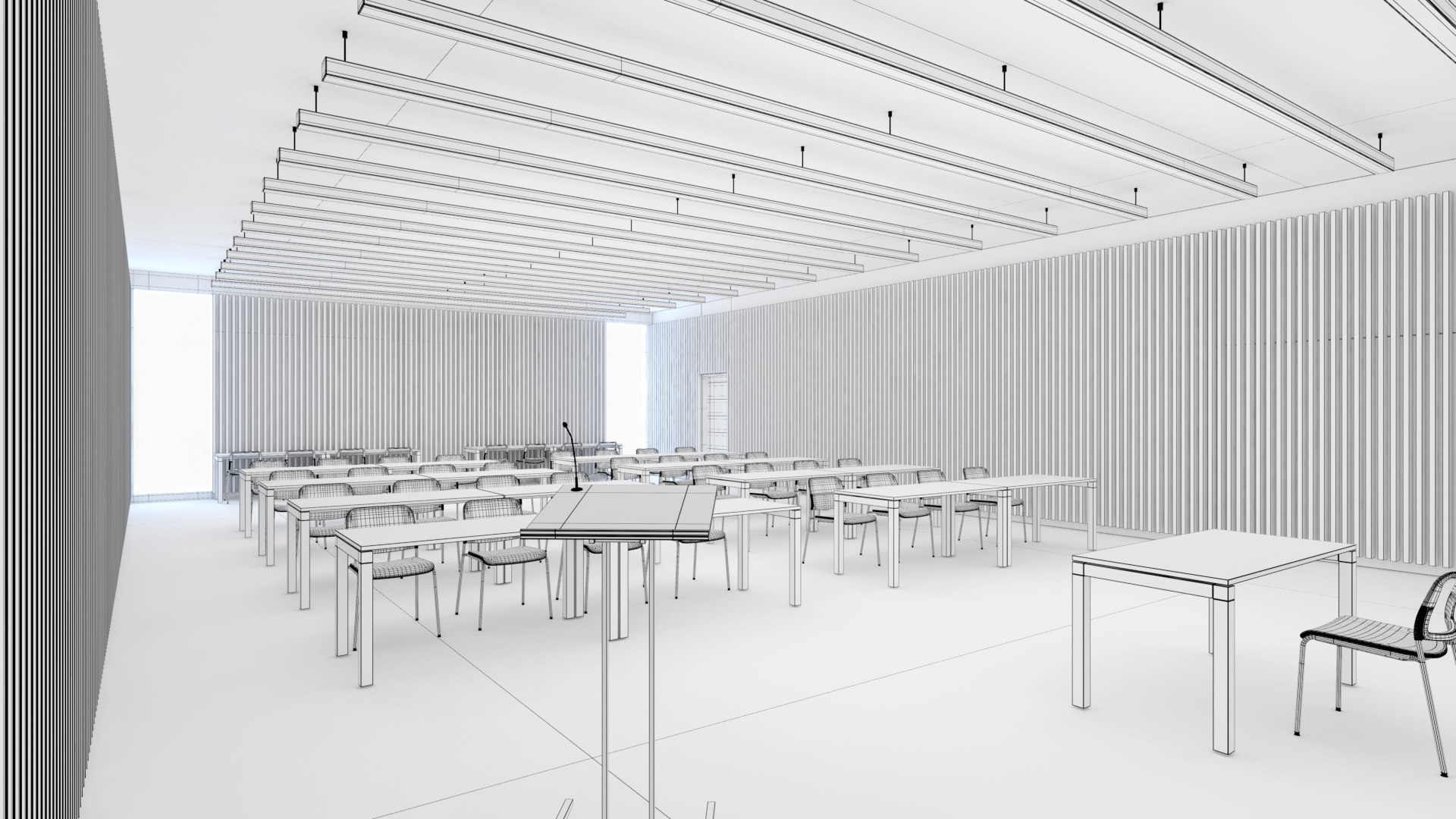 Classroom Collection 01 3D Model - TurboSquid 2134201