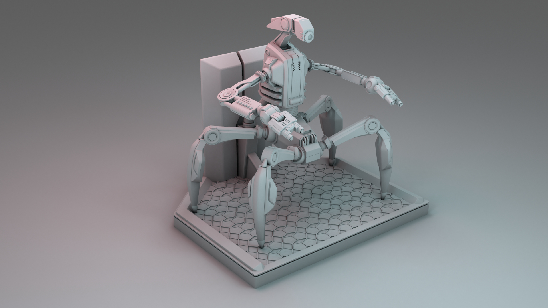 Robot legs 3D model - TurboSquid 1668511