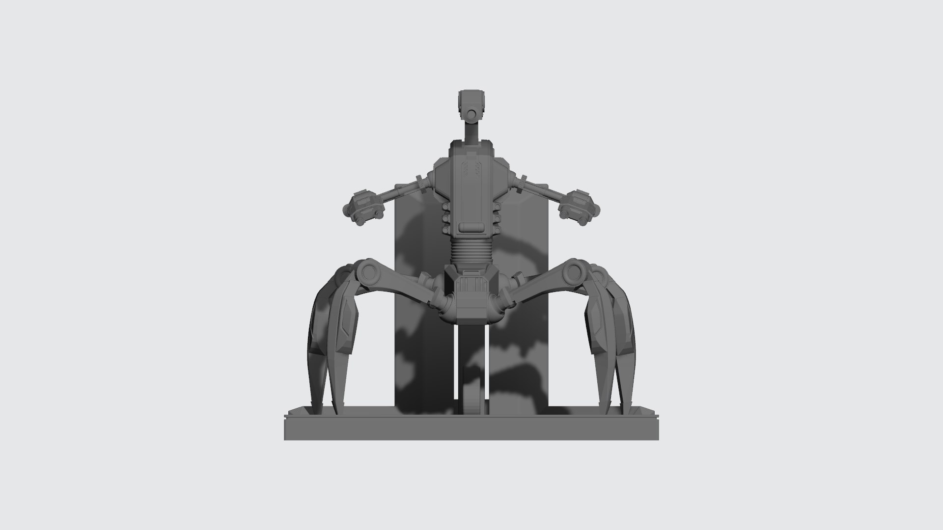 Robot Legs 3D Model - TurboSquid 1668511