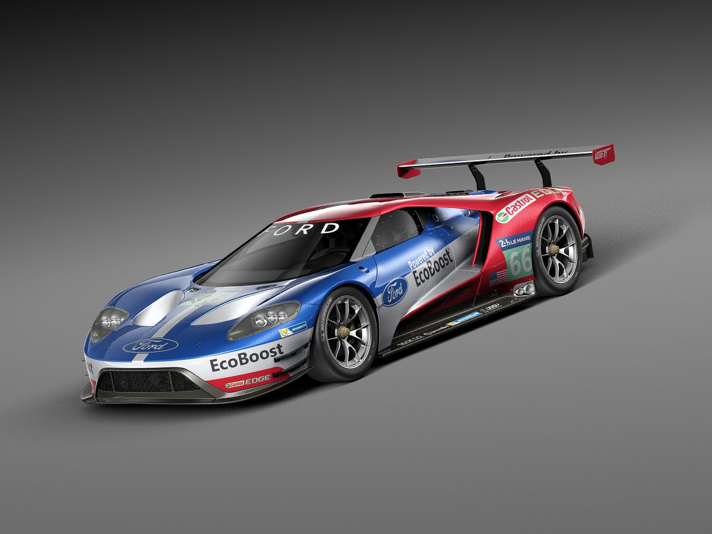3d Model Gt Lm Gte
