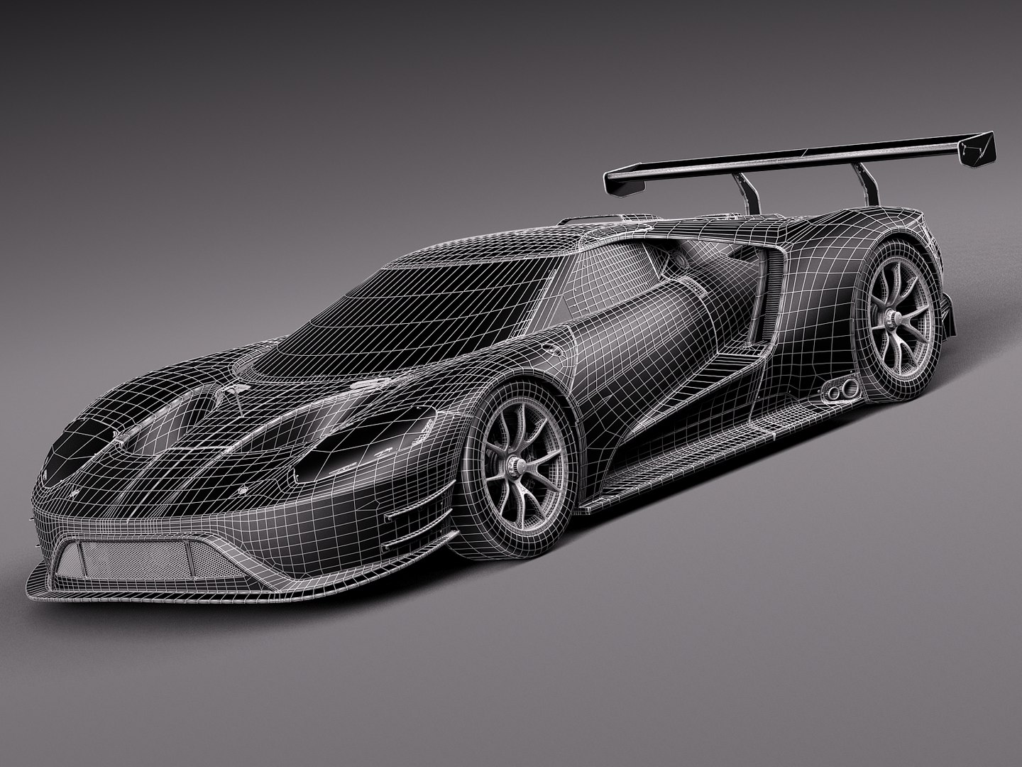 3d Model Gt Lm Gte