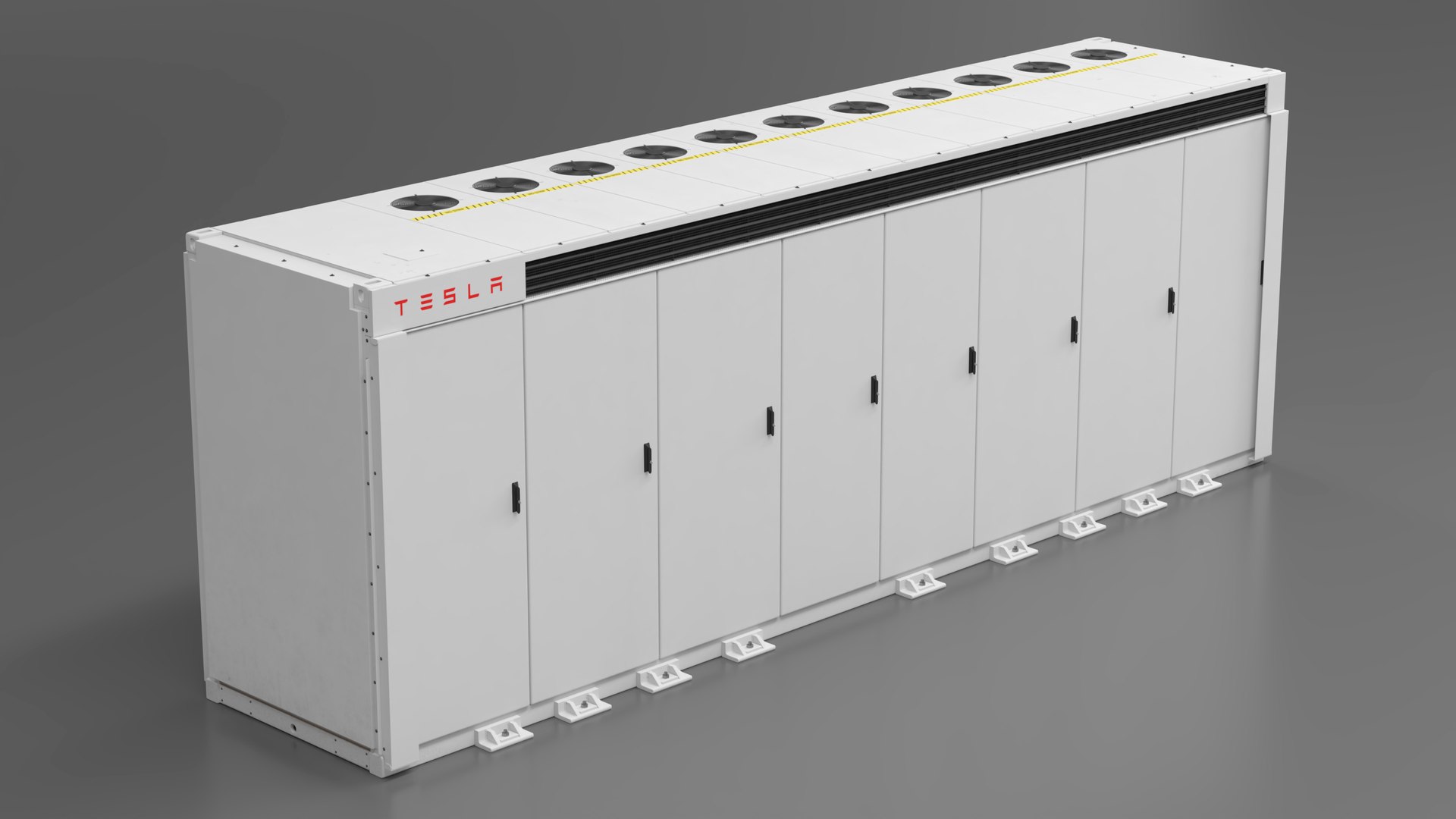 3D Energy Storage Tesla Megapack - TurboSquid 2222205