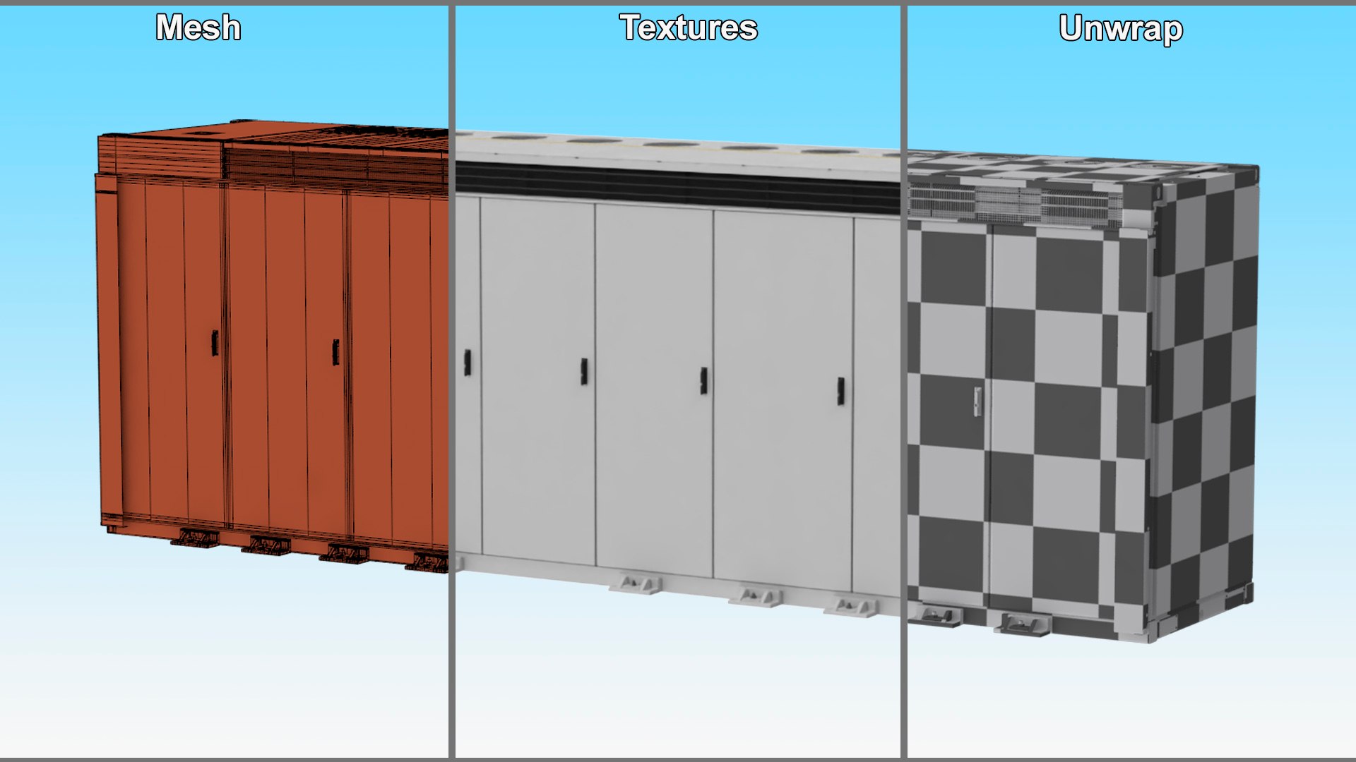 3D Energy Storage Tesla Megapack - TurboSquid 2222205