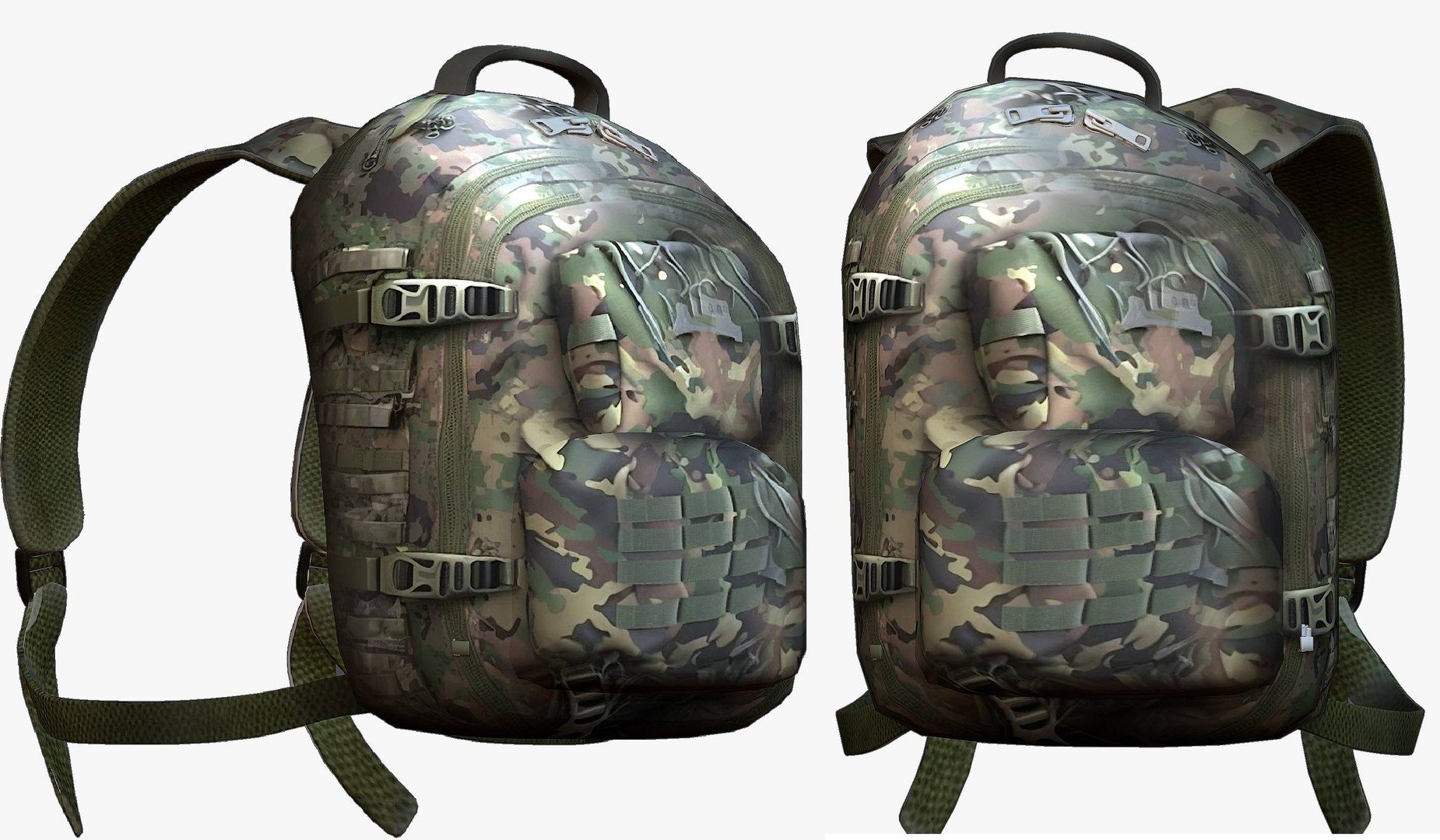 3D 3D Backpack Camping Generic Model - TurboSquid 2036213