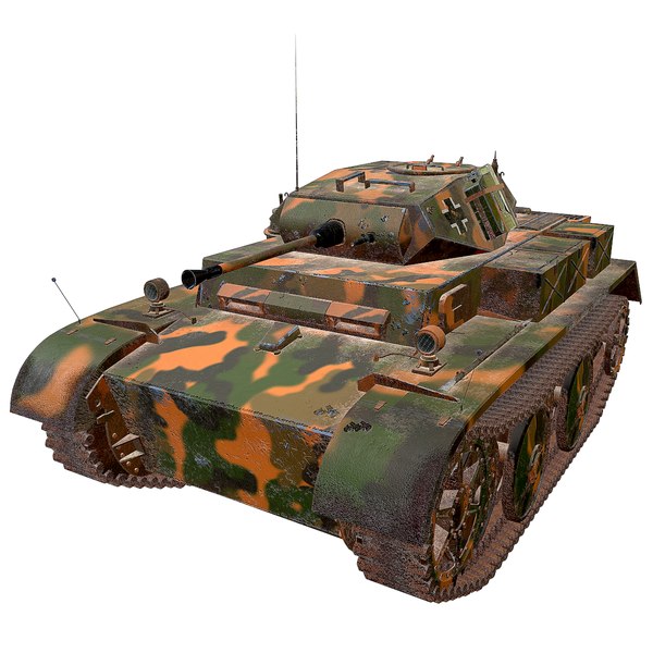 German reconnaissance panzer of the WW2 Luchs - codename Night Hunter ...