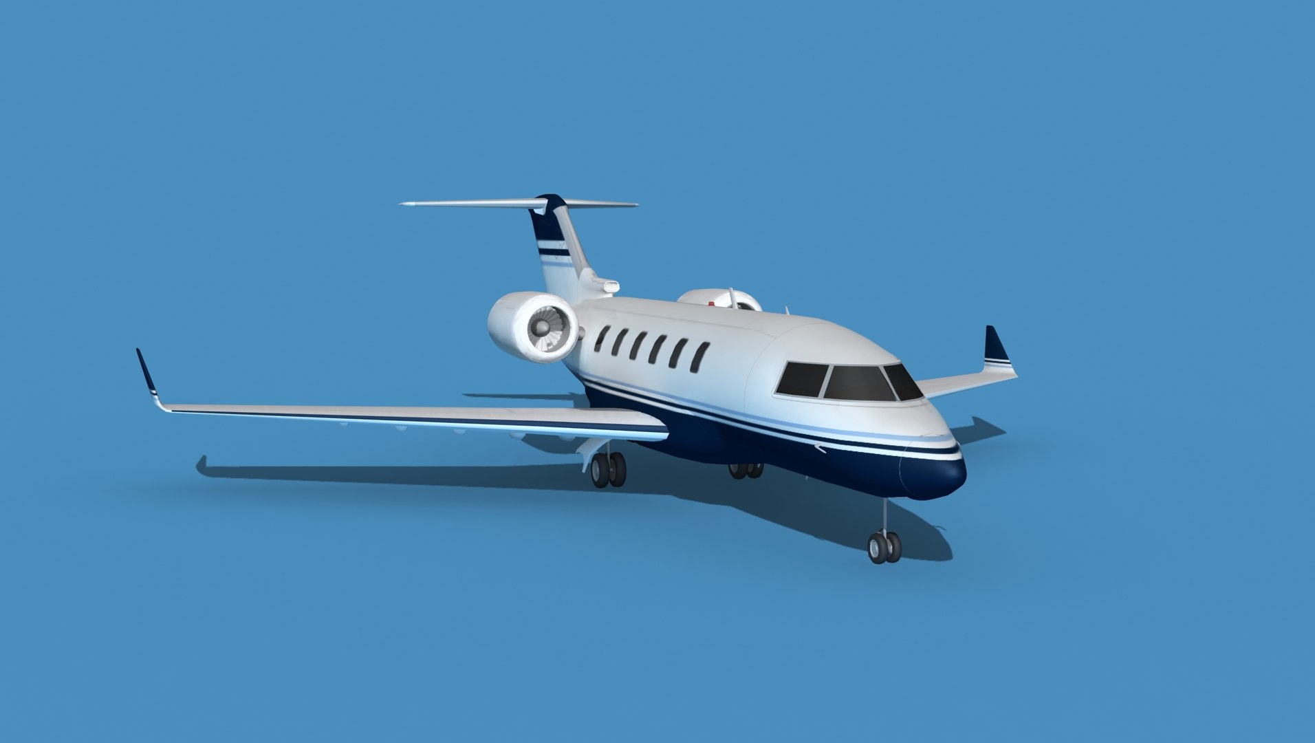 Bombardier CL604 Challenger V04 3D Model - TurboSquid 1913568