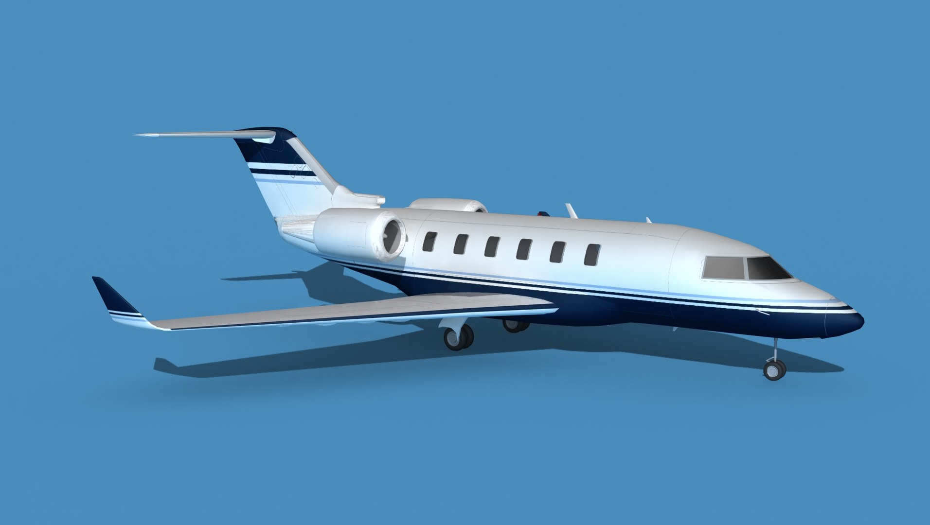 Bombardier CL604 Challenger V04 3D Model - TurboSquid 1913568