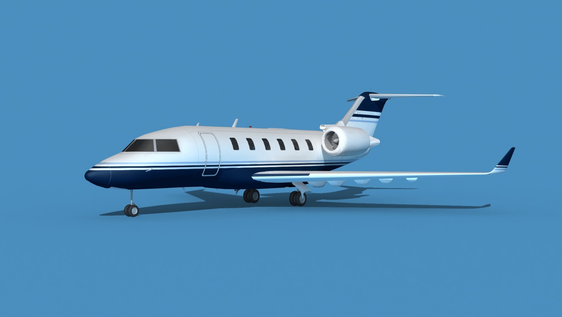 Bombardier CL604 Challenger V04 3D Model - TurboSquid 1913568