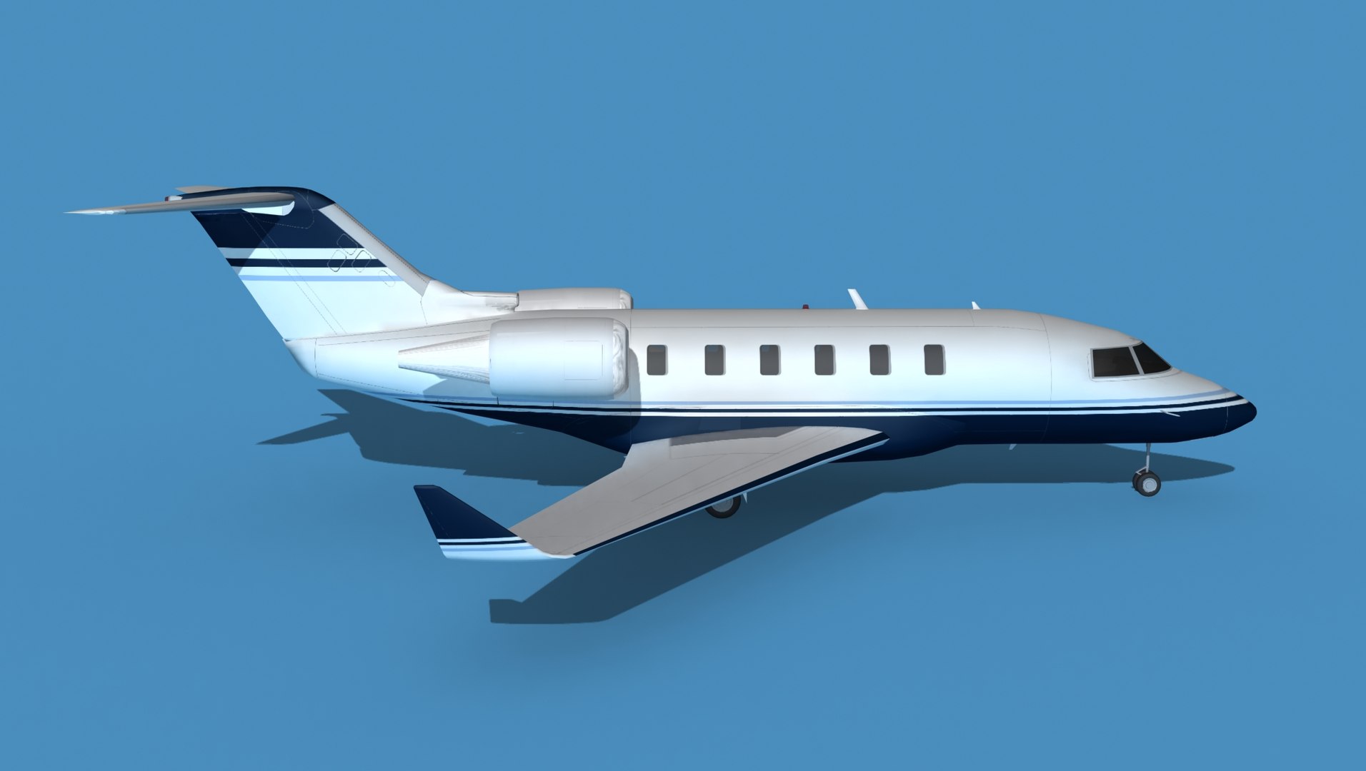 Bombardier CL604 Challenger V04 3D Model - TurboSquid 1913568