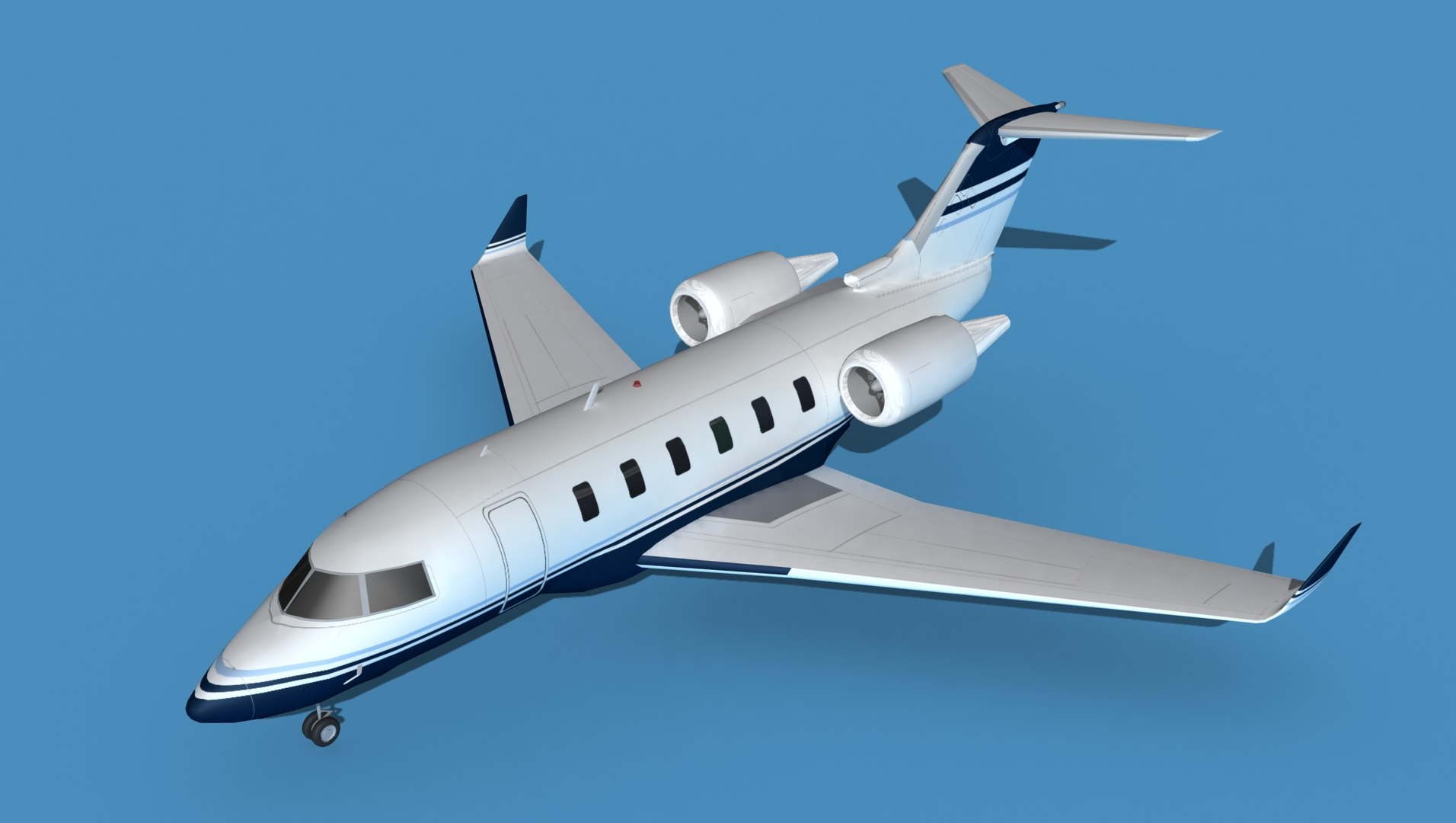 Bombardier CL604 Challenger V04 3D Model - TurboSquid 1913568