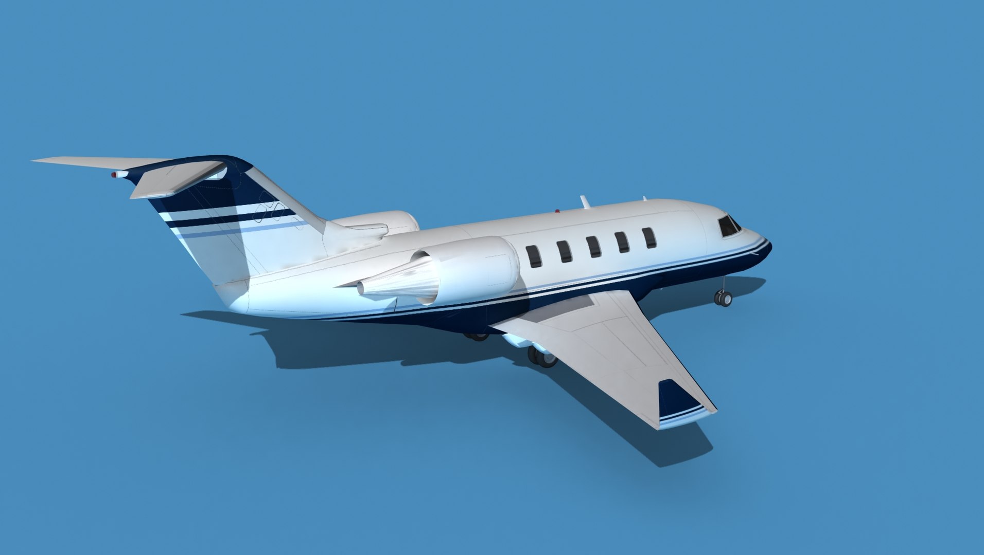 Bombardier CL604 Challenger V04 3D Model - TurboSquid 1913568