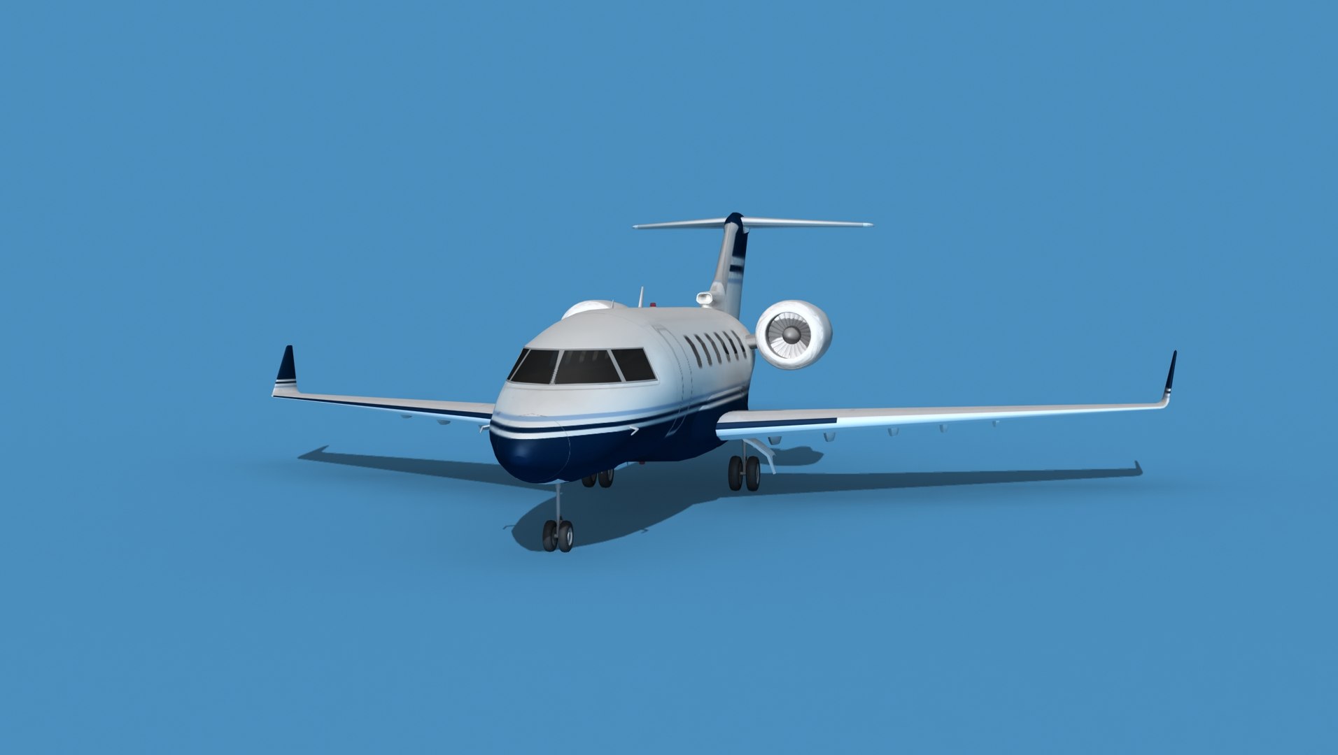 Bombardier CL604 Challenger V04 3D Model - TurboSquid 1913568