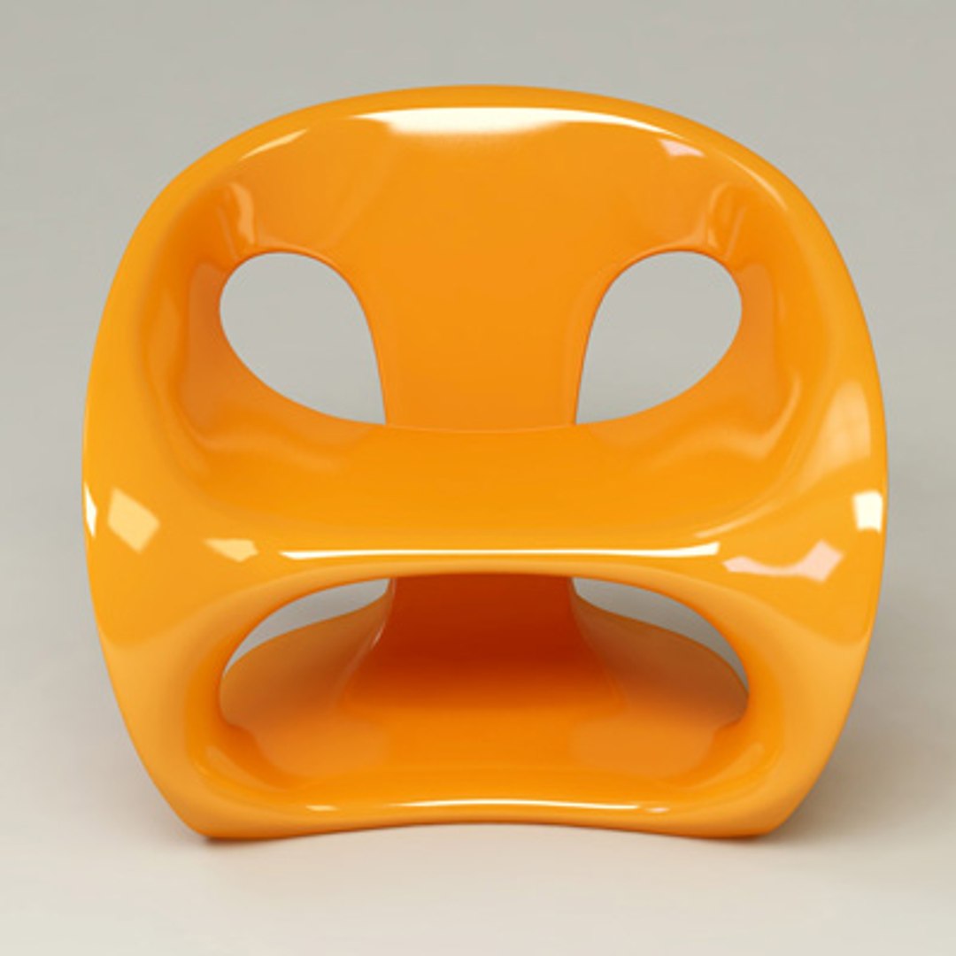 3d Model Hara Chair Design