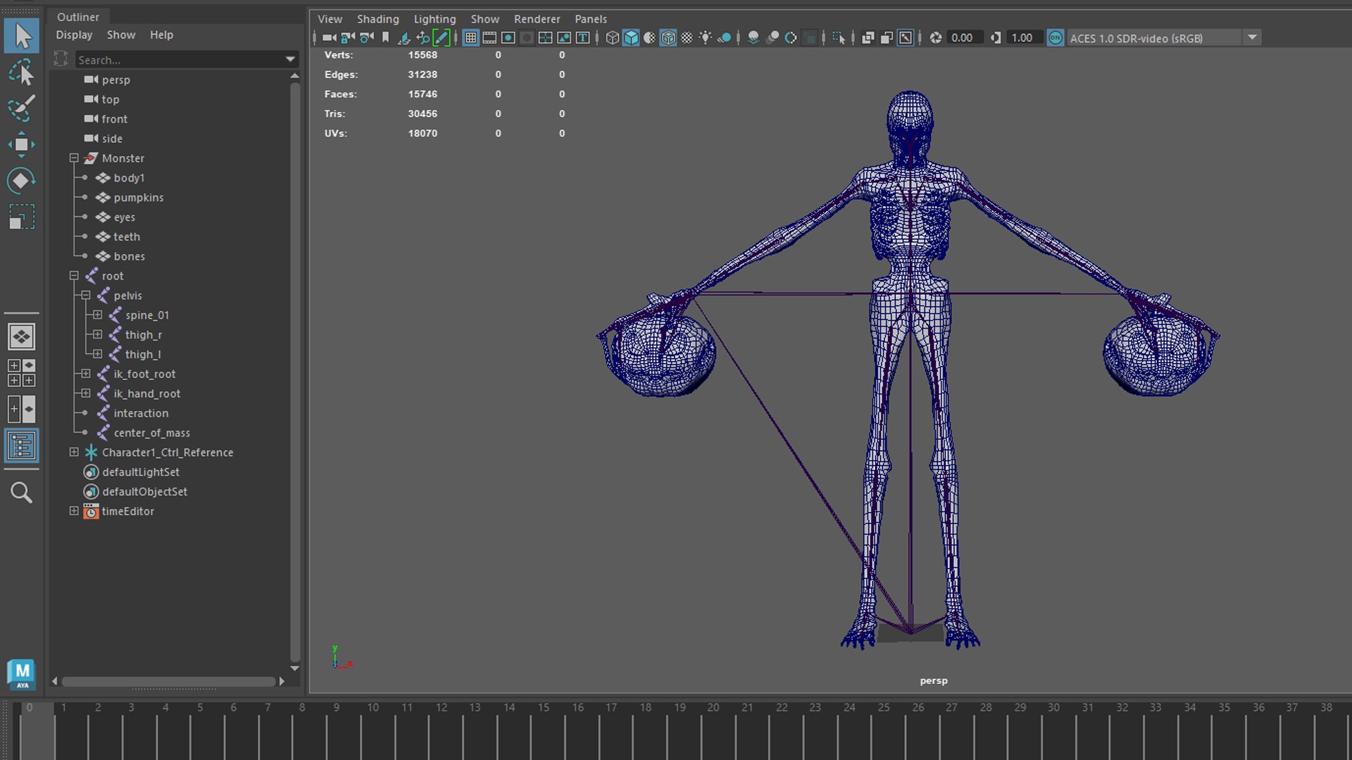 3D Model Monster 16 - TurboSquid 2397113
