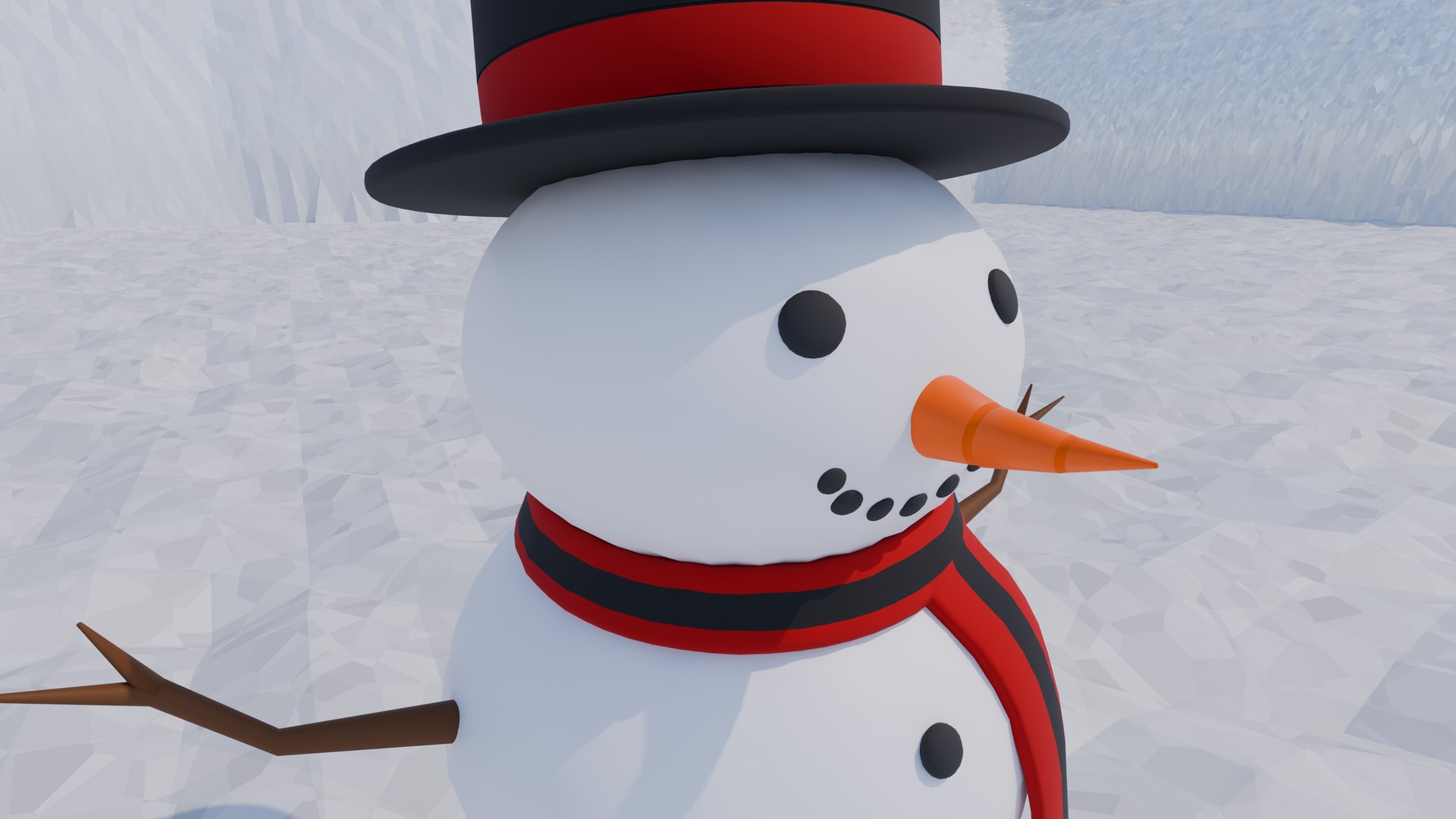 3D SnowMan Model - TurboSquid 2317959