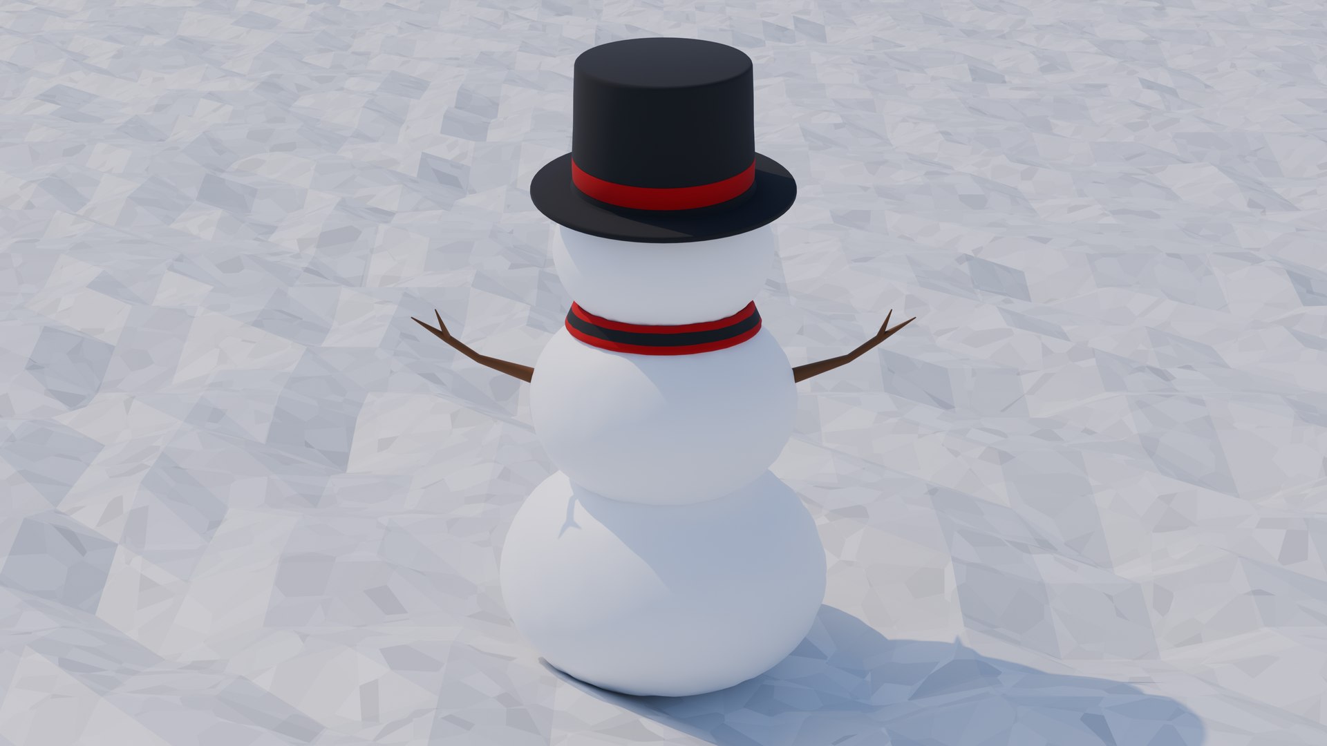 3D SnowMan Model - TurboSquid 2317959