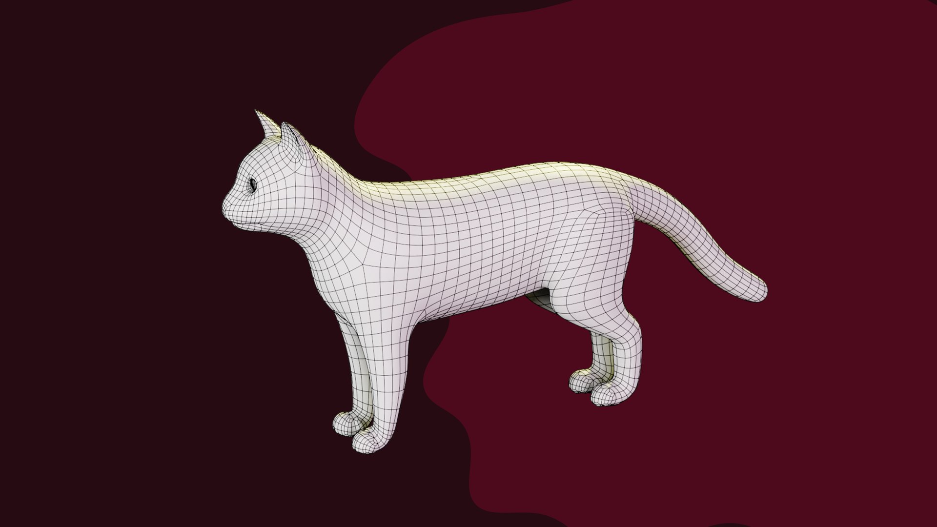 3D Model Cat 3D Cartoon Rigged Model - Blender - TurboSquid 2222149