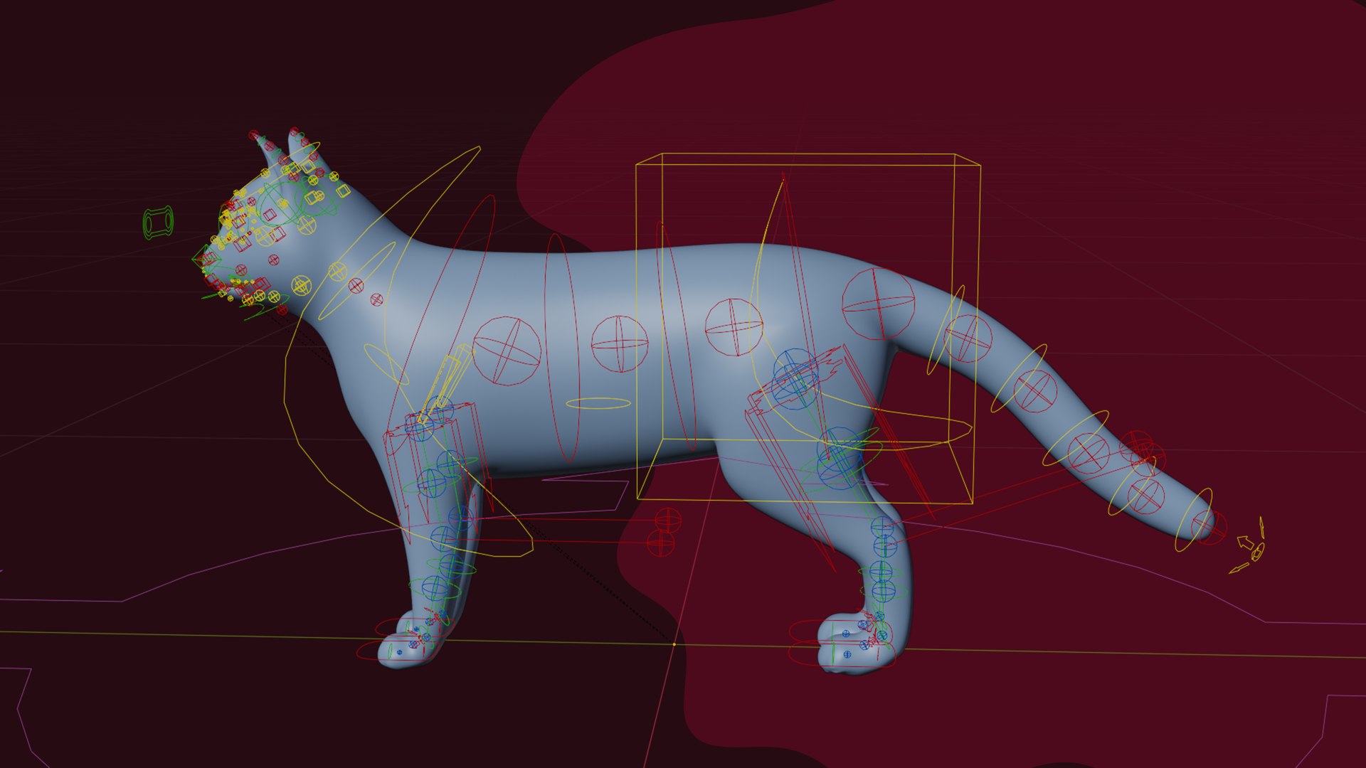 3D Model Cat 3D Cartoon Rigged Model - Blender - TurboSquid 2222149