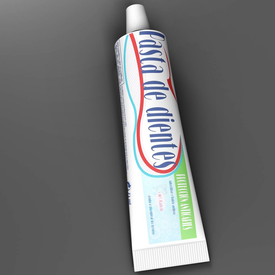 3d toothpaste