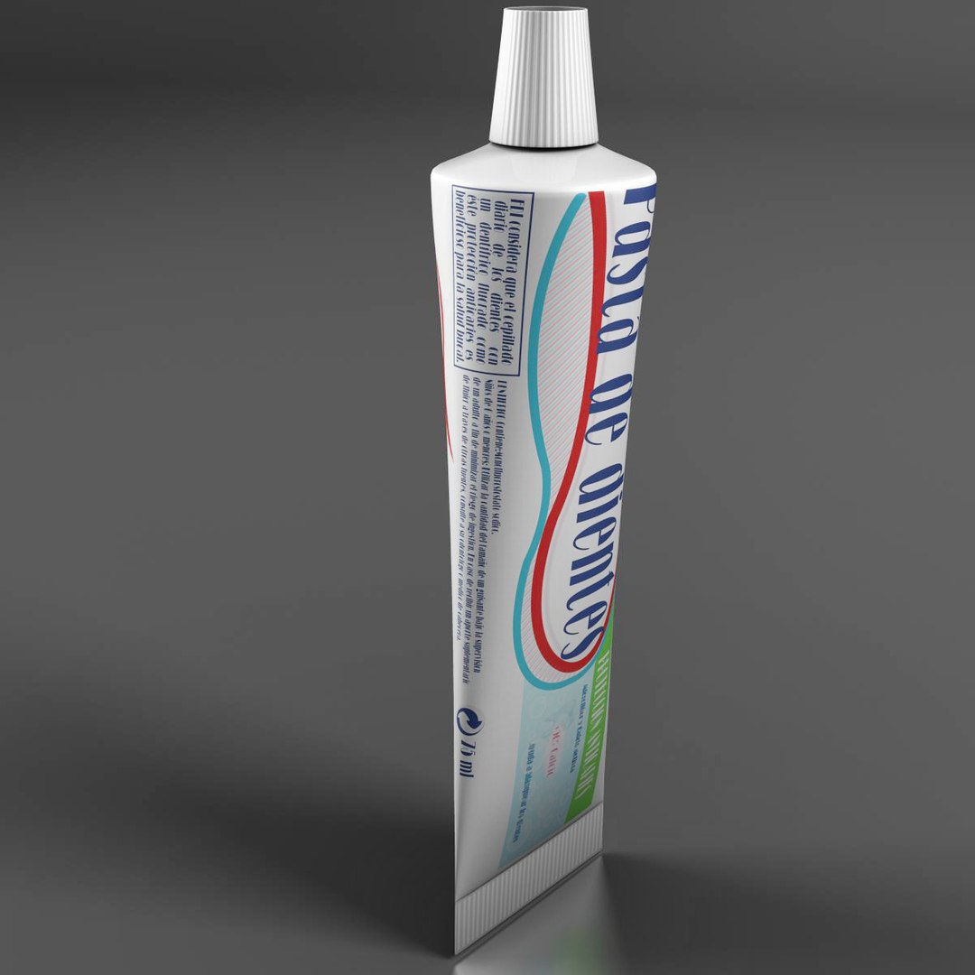3d toothpaste