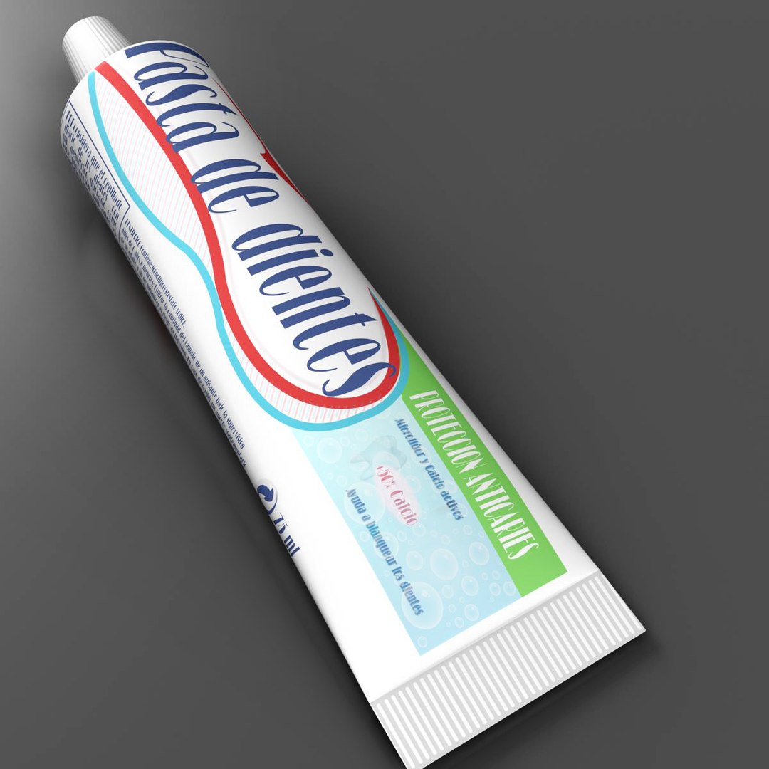 3d toothpaste