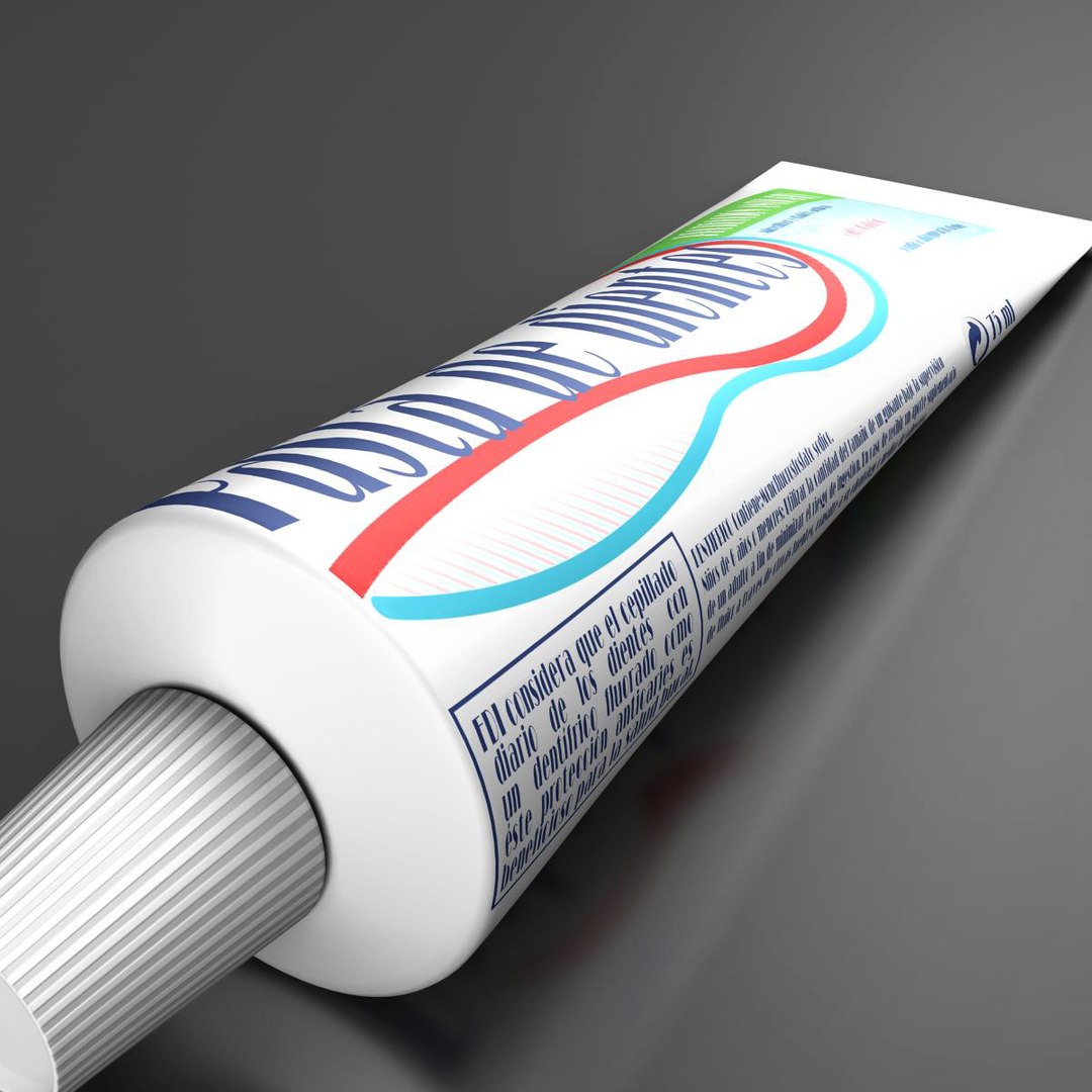 3d toothpaste