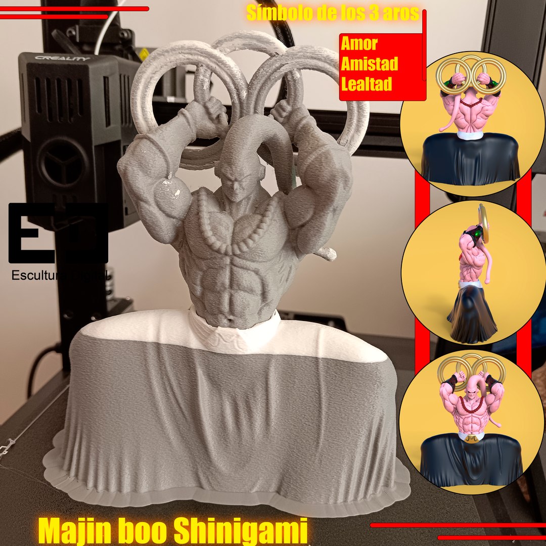3D Majin Boo Shinigami Model - TurboSquid 2355777