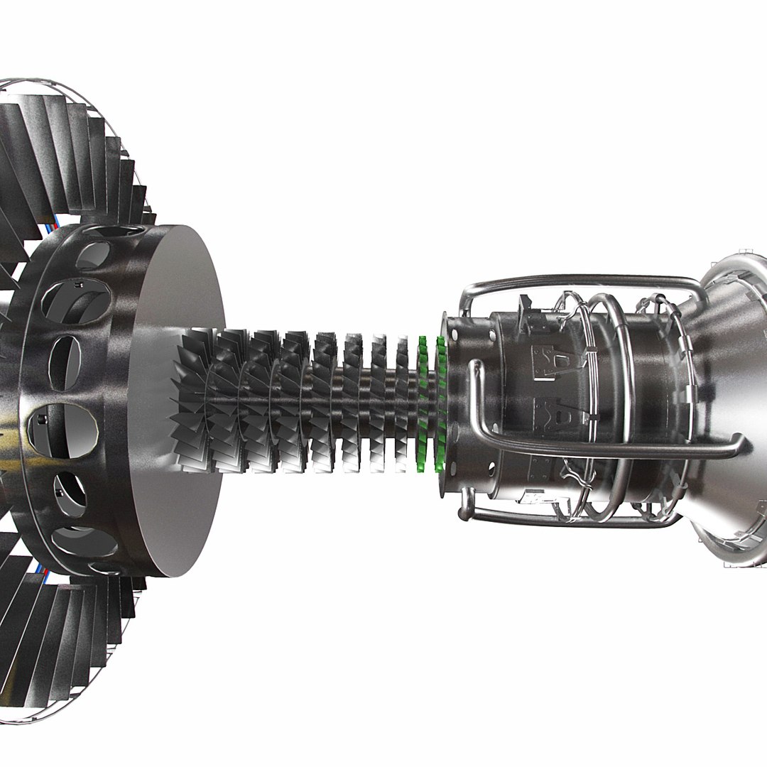 Jet Engine 3D Model - TurboSquid 835180