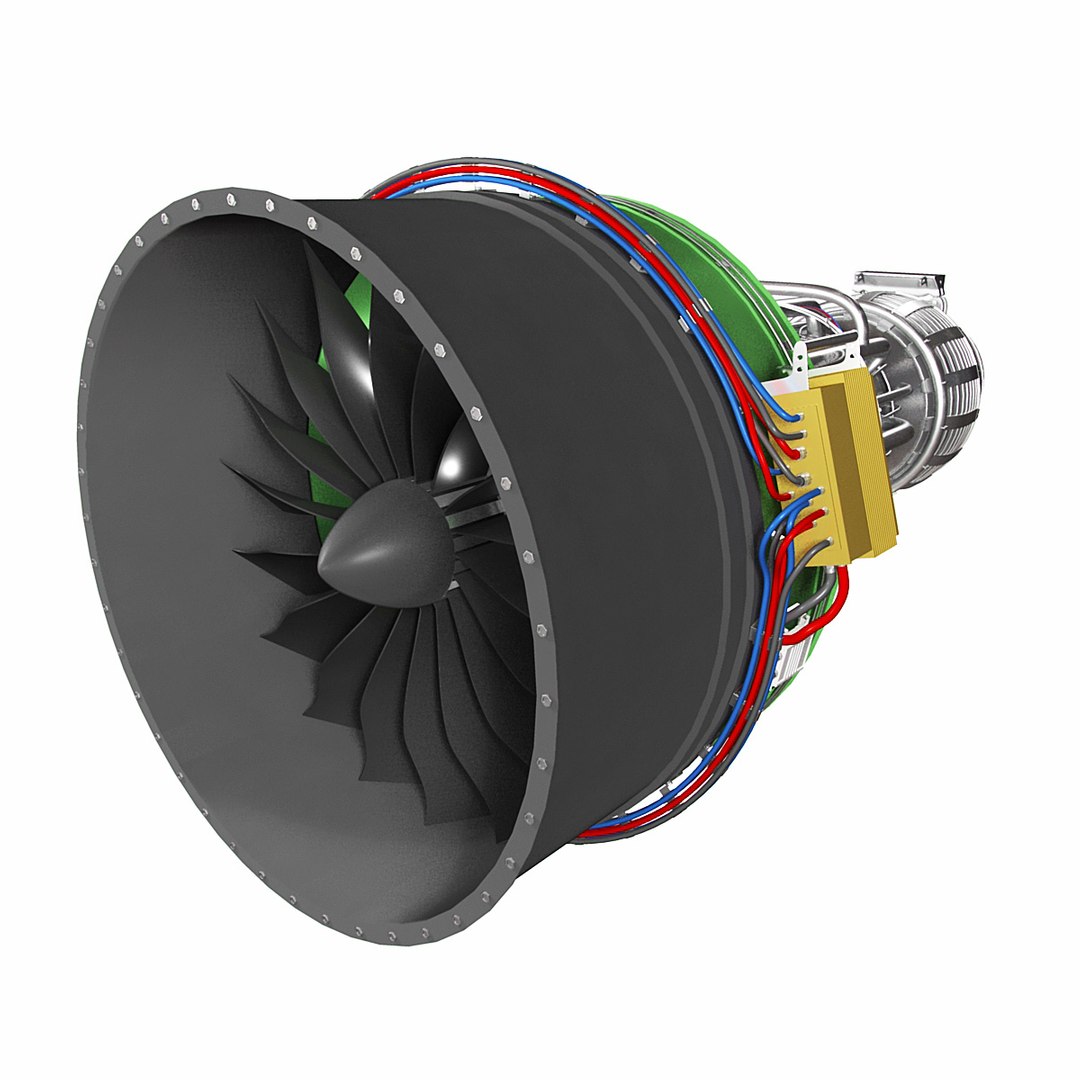 Jet Engine 3D Model - TurboSquid 835180
