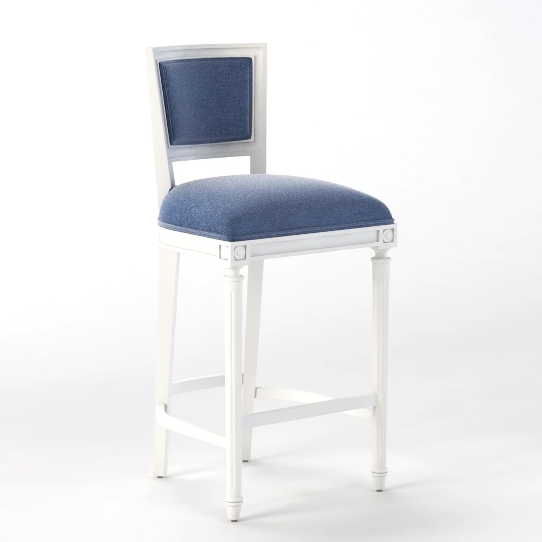 Fabia Counter Stool 3D Model - TurboSquid 1954543