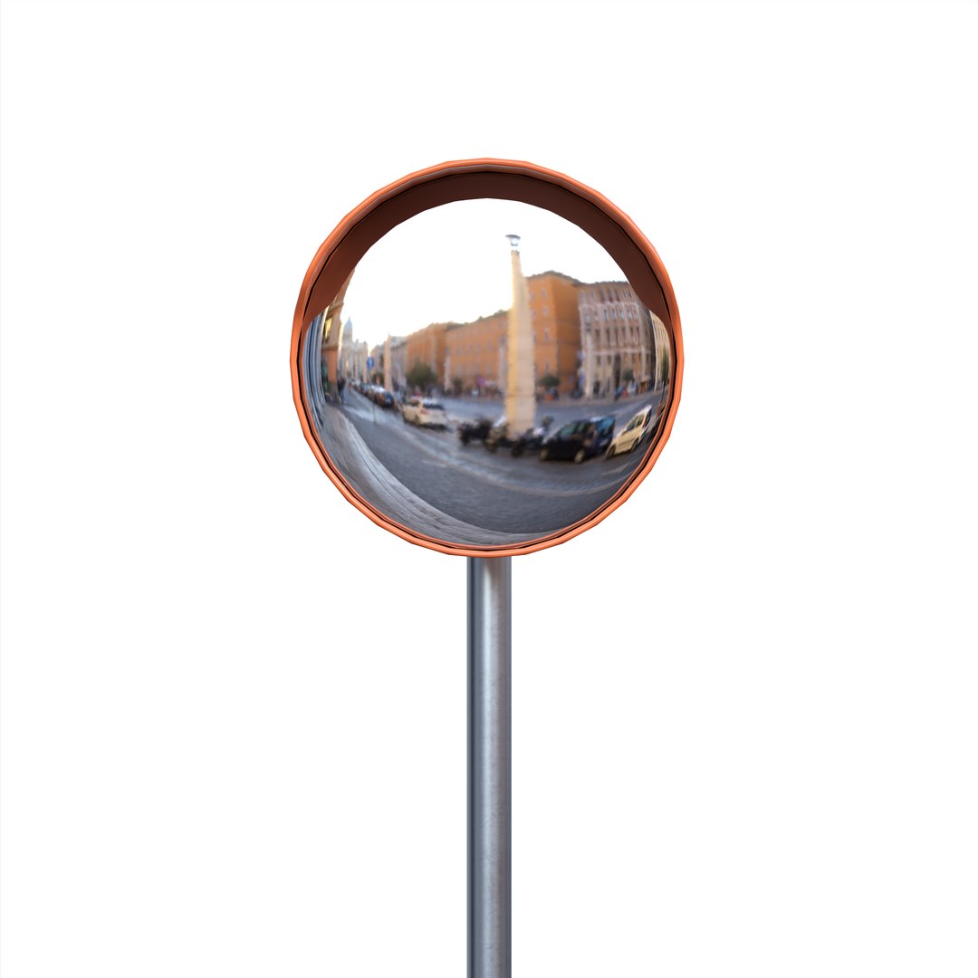 Traffic Mirror 3D Model - TurboSquid 2068632