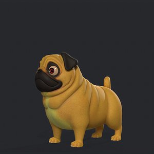 3D Pug Models - Browse & Download Formats - TurboSquid