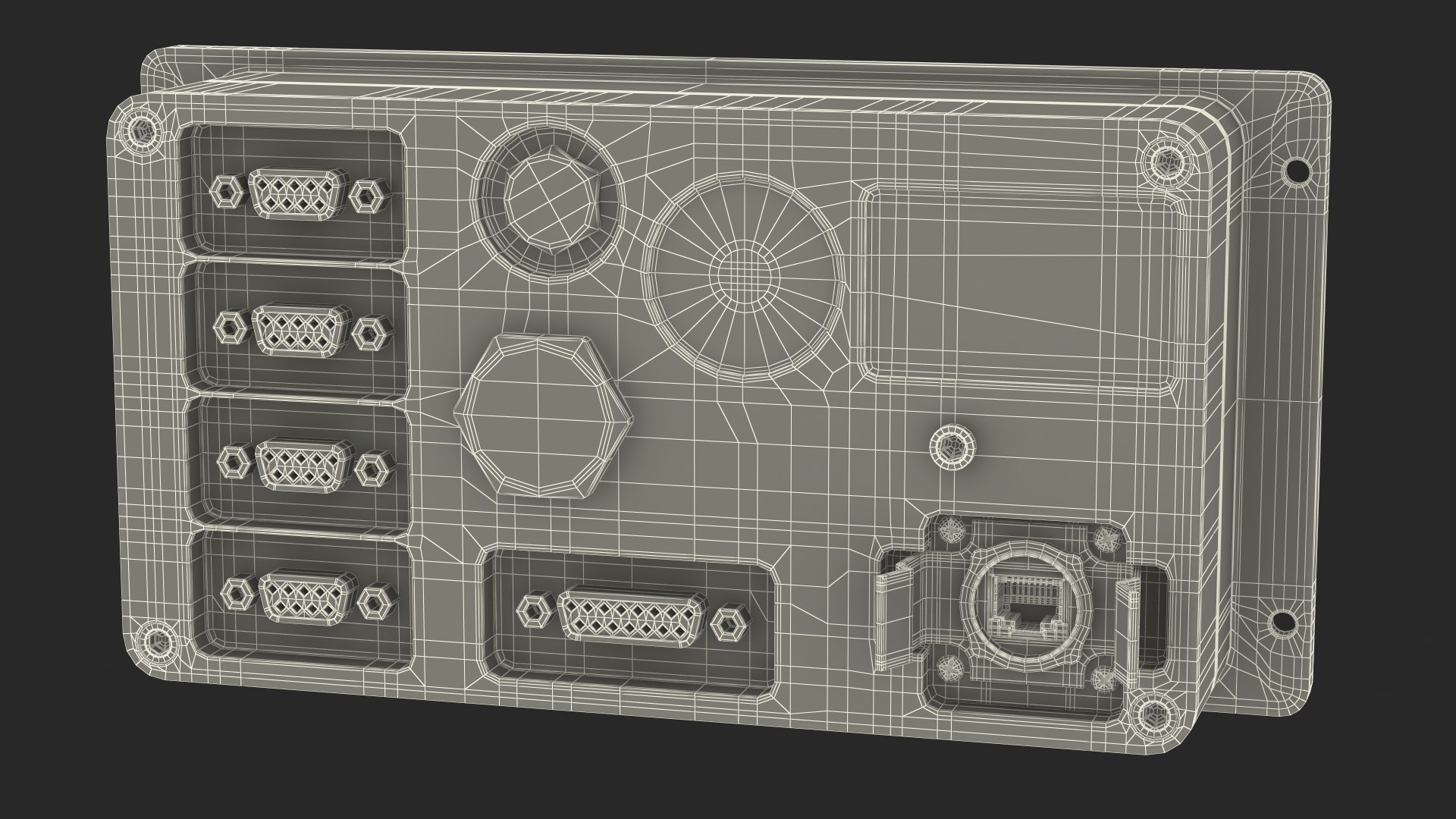 3D Sar Multiband Direction Finder Model - TurboSquid 1633930