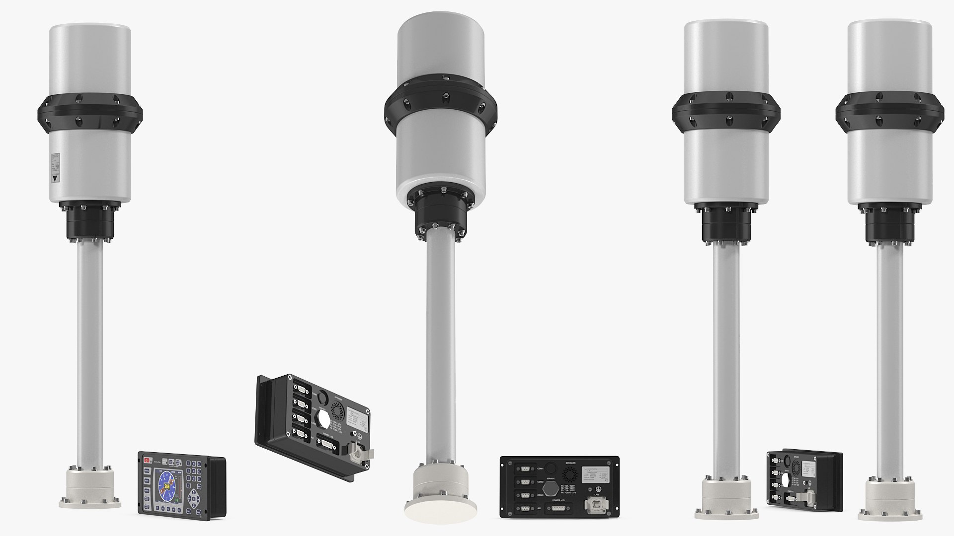 3D sar multiband direction finder model - TurboSquid 1633930